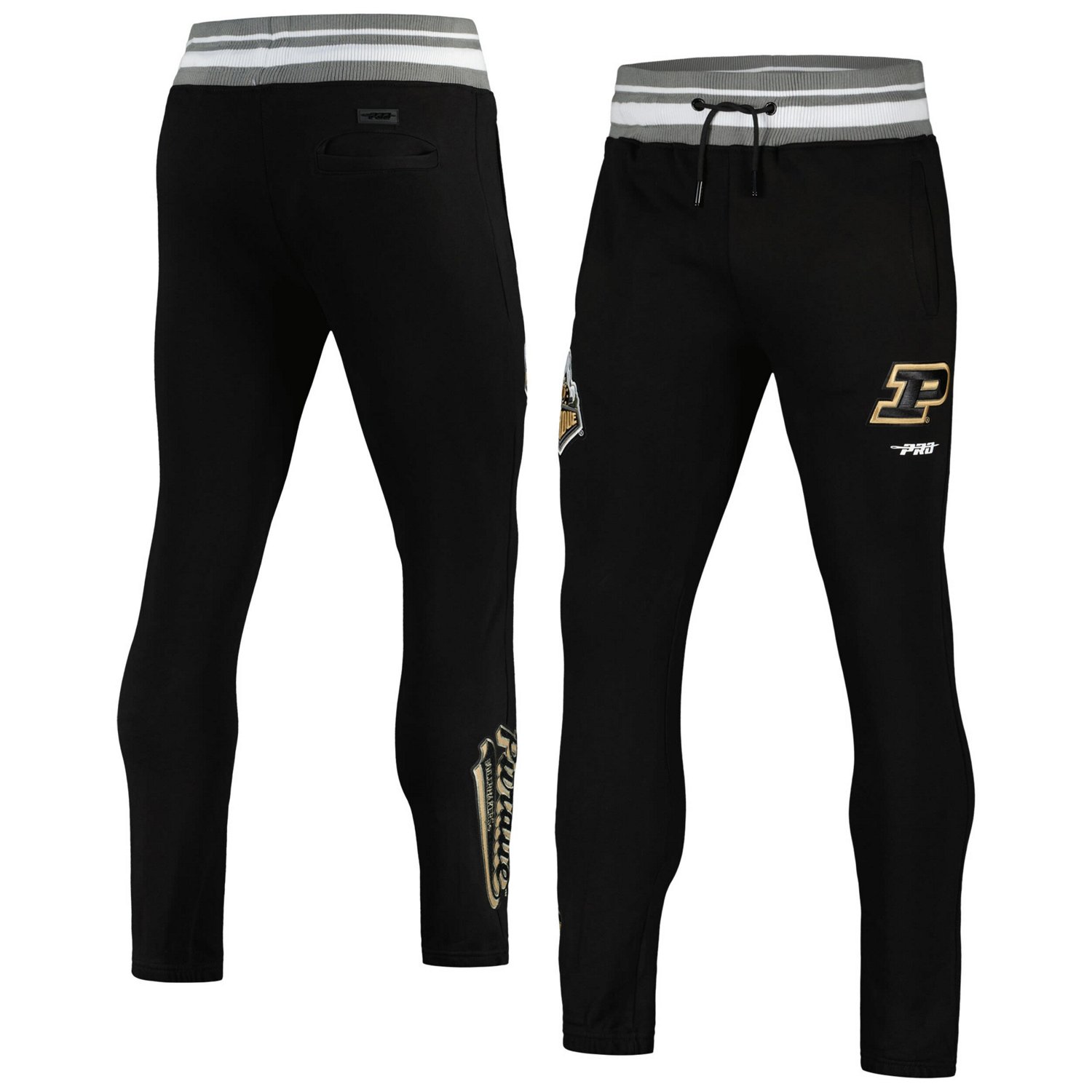 Pro Standard Purdue Boilermakers Script Tail Fleece Sweatpants | Academy