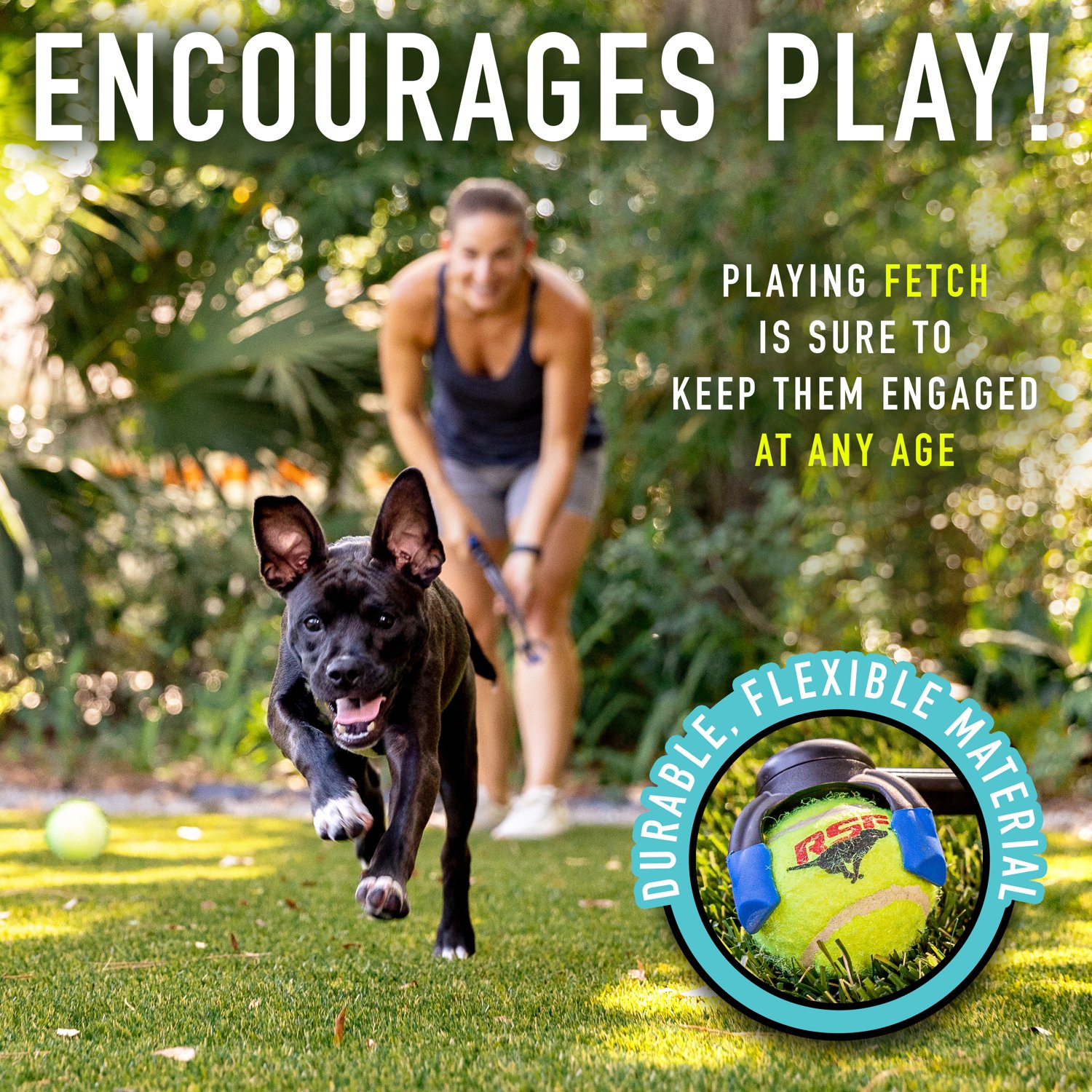 Franklin Pet Supple Mini Tennis Ball Launcher | Academy