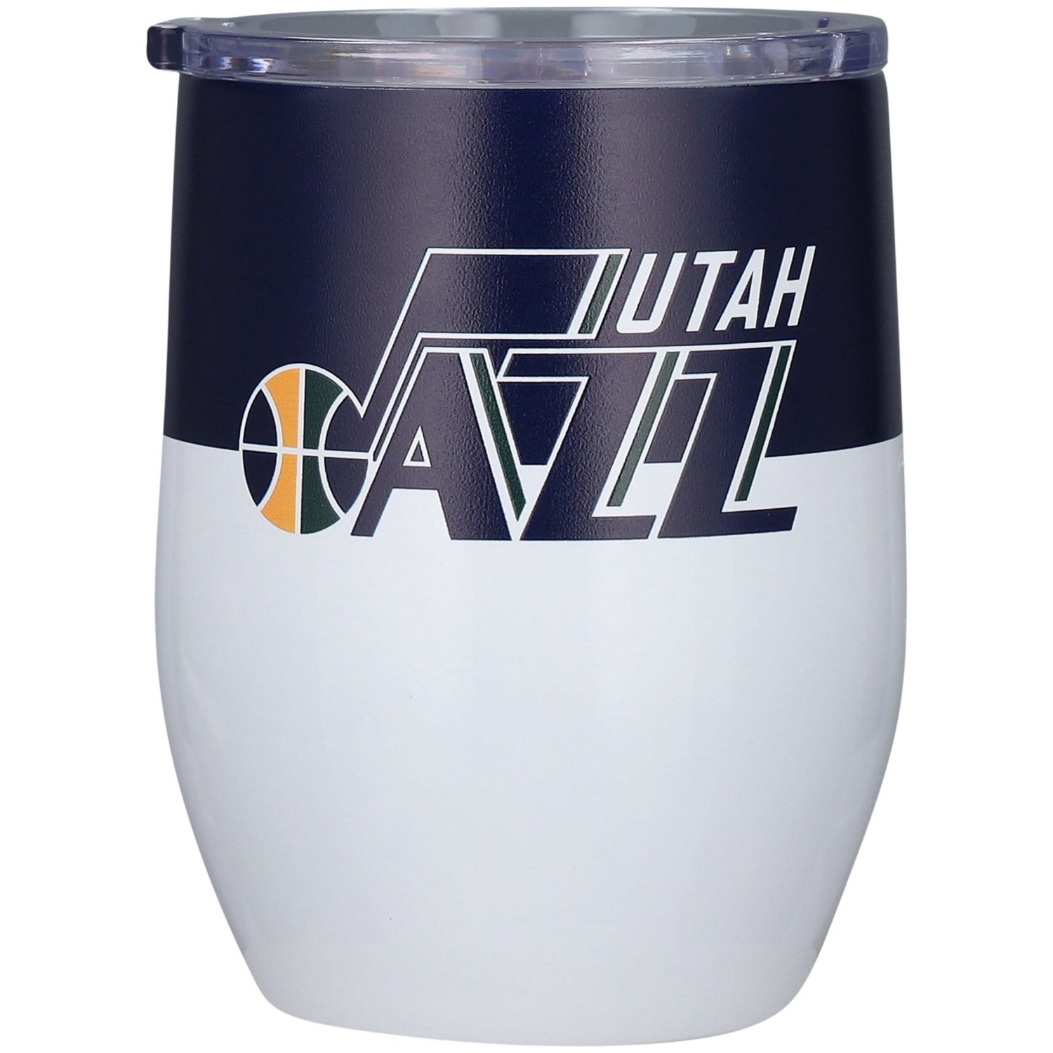 Utah Jazz 16oz Colorblock Stainless Steel Curved Tumbler | Academy