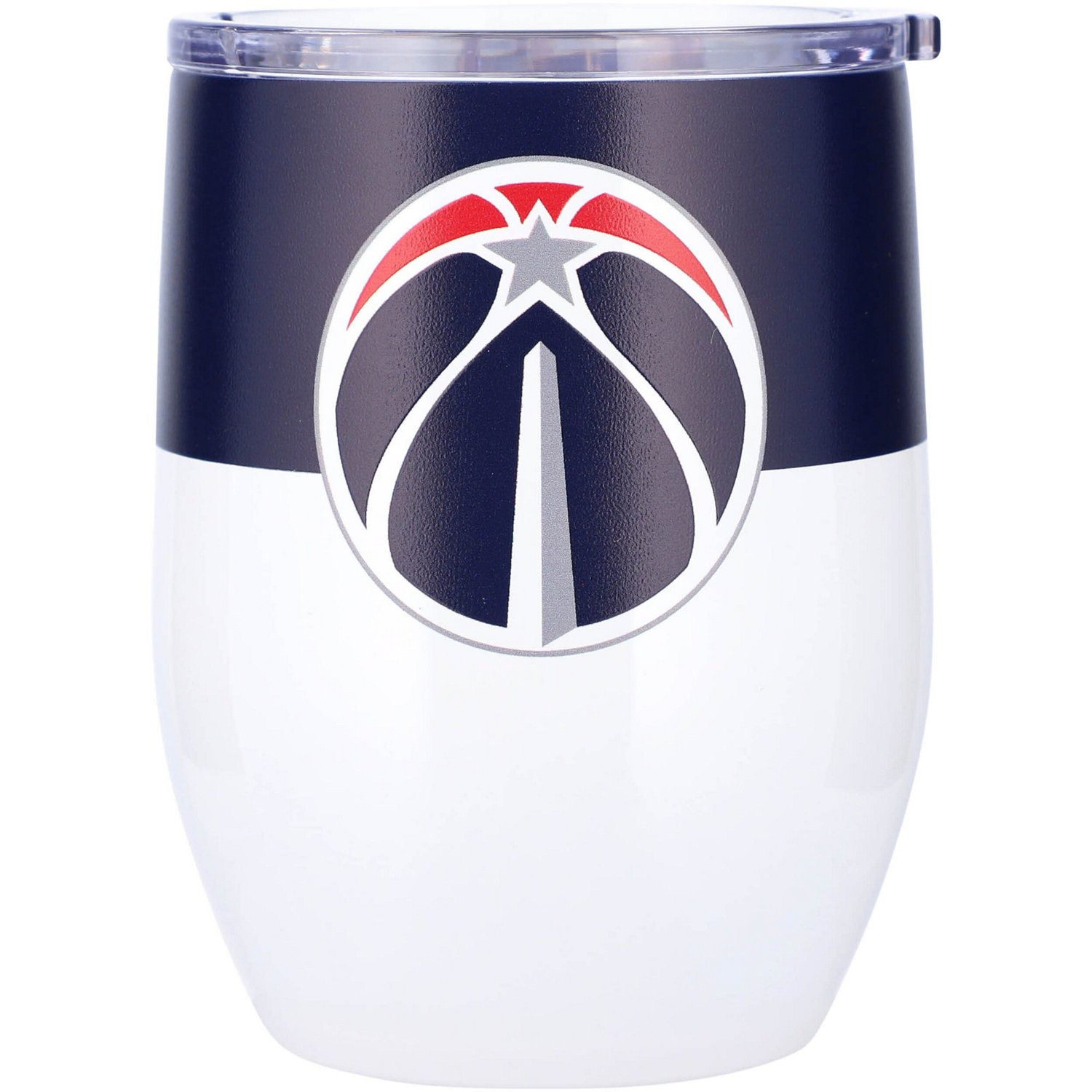 Washington Wizards 16oz Colorblock Stainless Steel Curved Tumbler | Academy