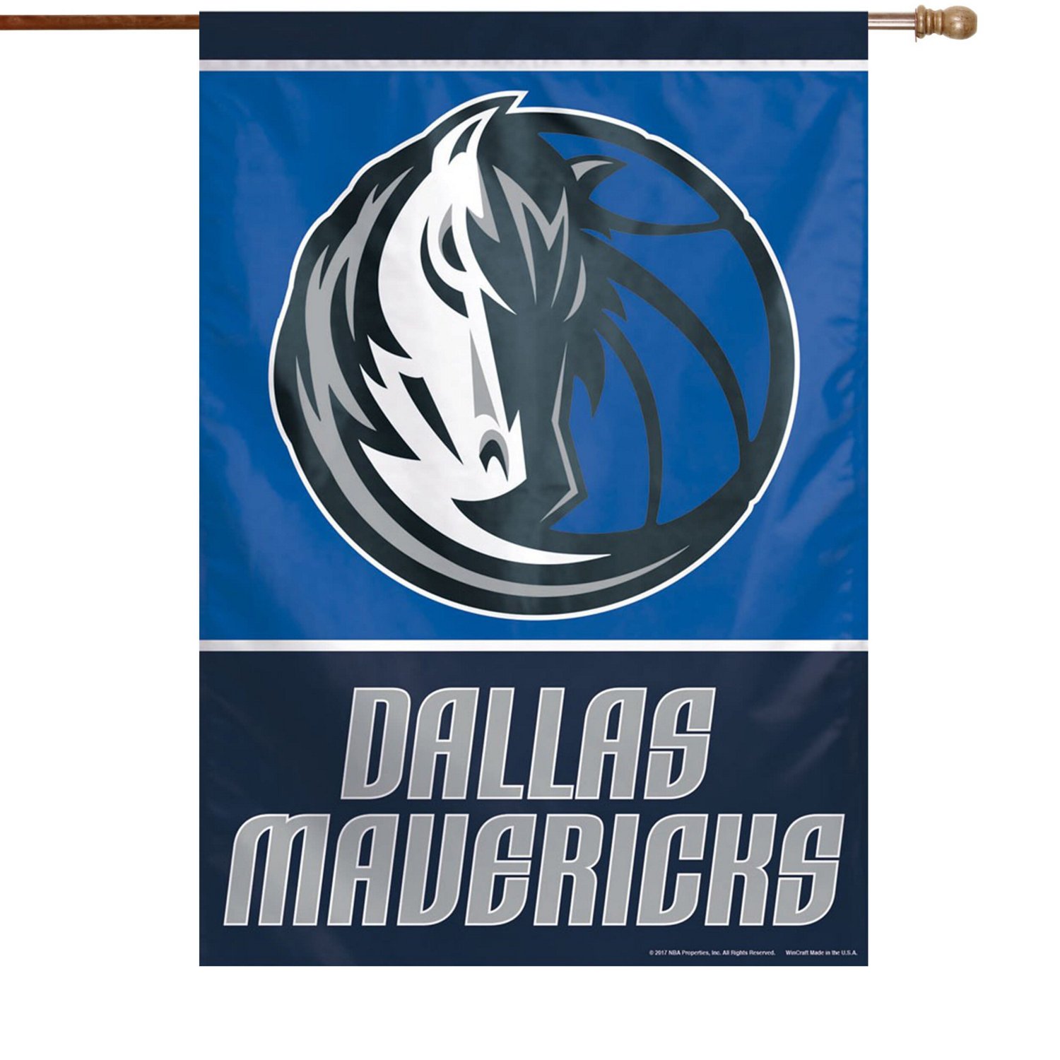 WinCraft Dallas Mavericks 28" x 40" Primary Logo Single-Sided Vertical ...