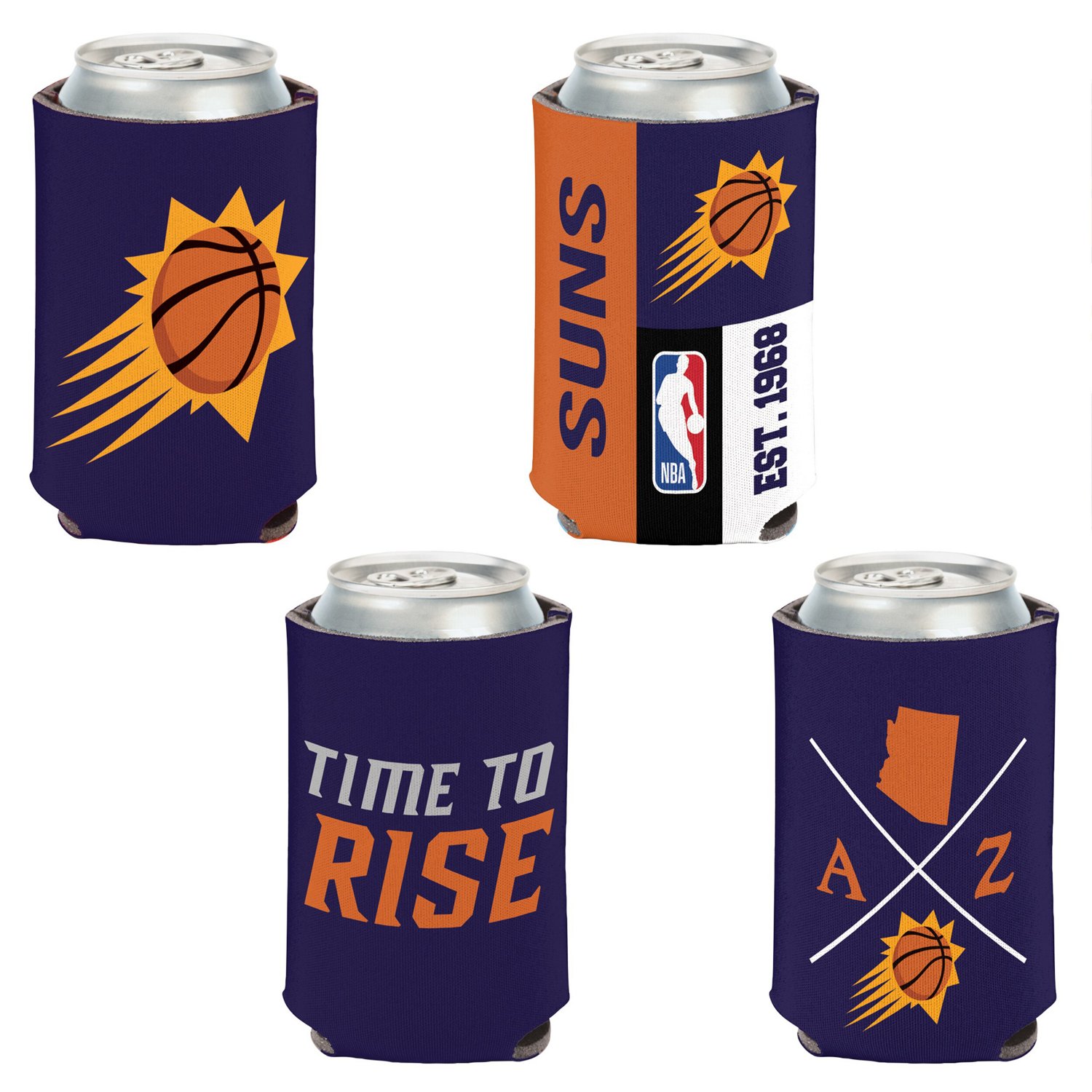 WinCraft Phoenix Suns 4-Pack 12oz Can Cooler Set | Academy
