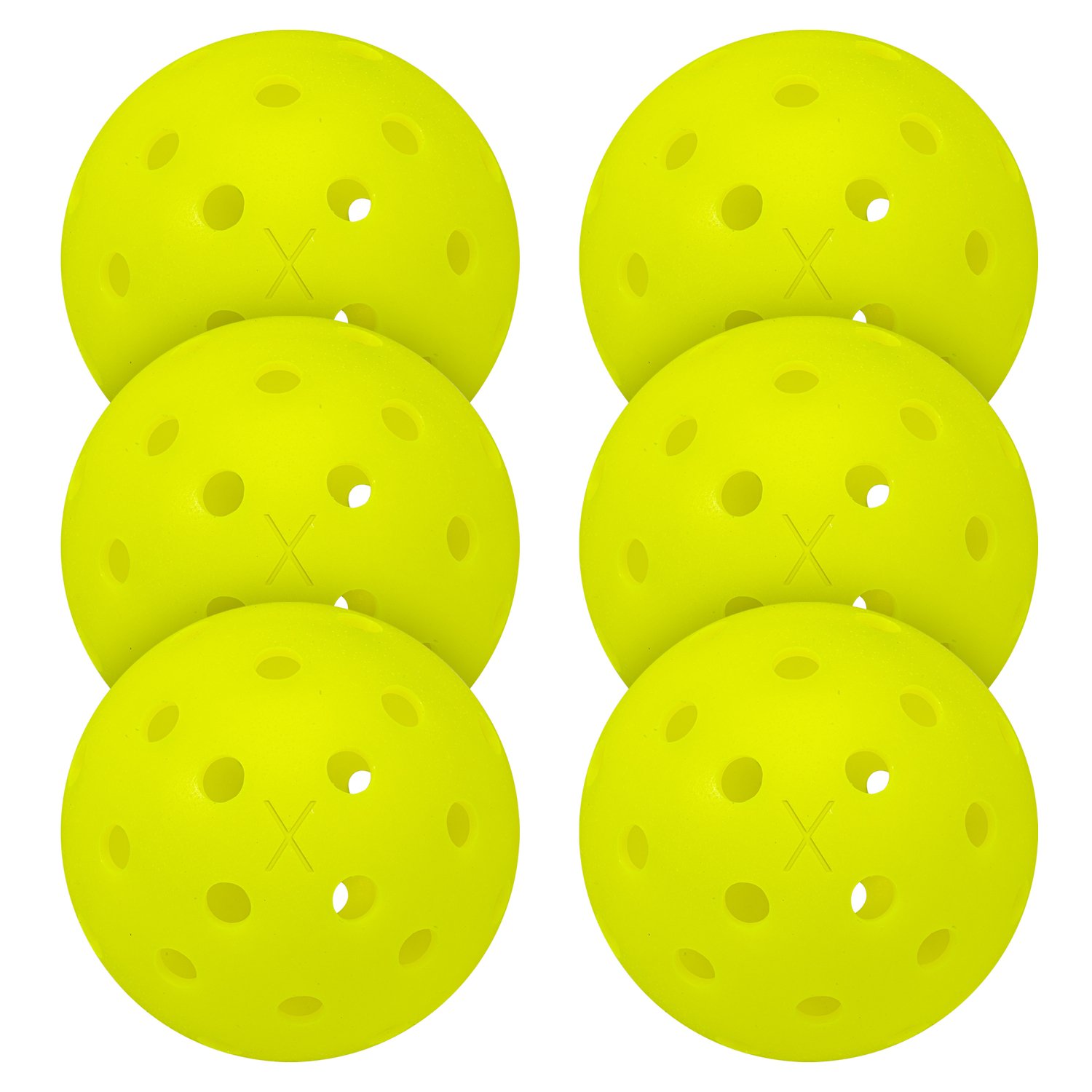 Franklin Sports X-40 Outdoor Pickleballs - 6 Pack | Academy