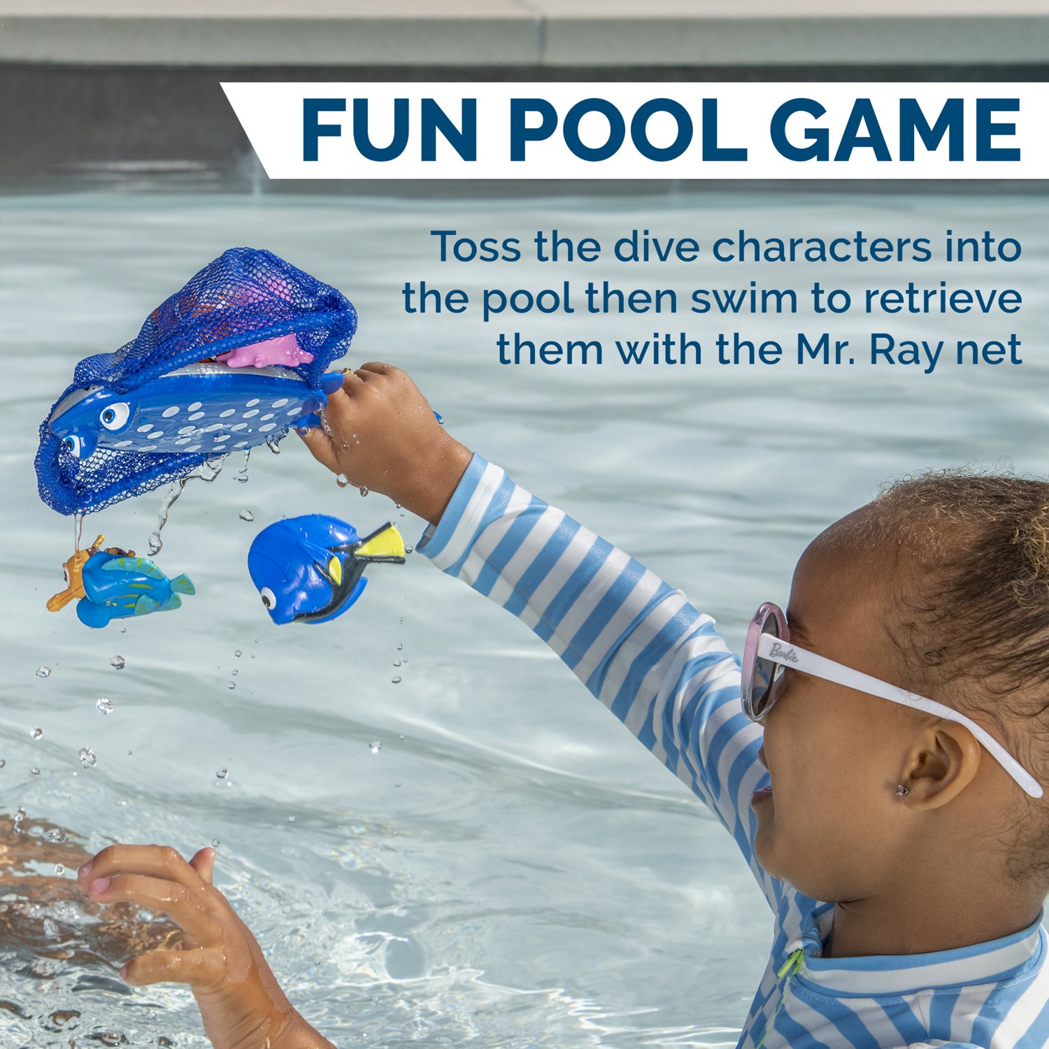 SwimWays Disney Finding Nemo Mr. Ray's Dive Game | Academy
