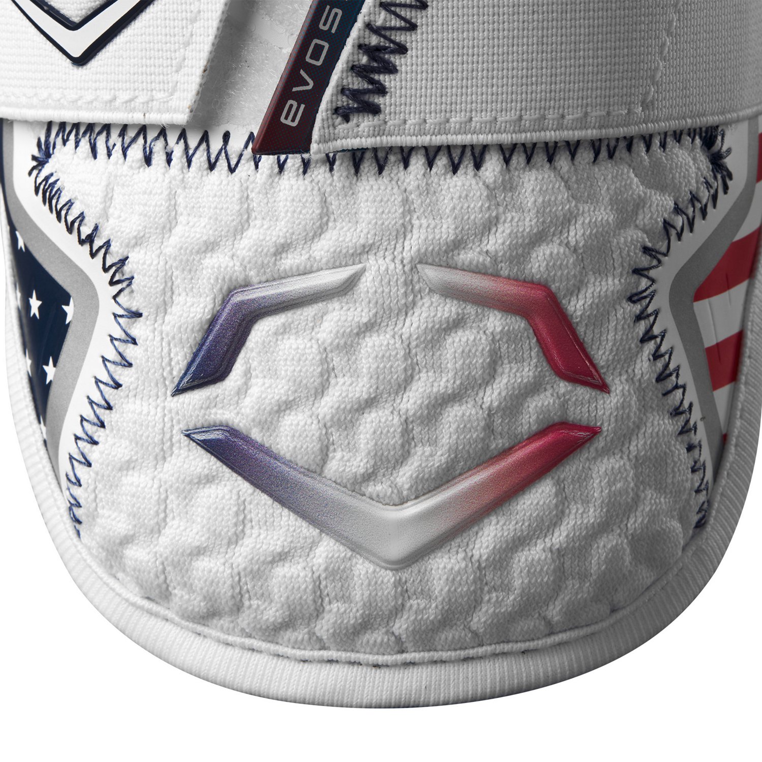 EvoShield Juniors' X-SRZ Stars and Stripes Double-Strap Batting Elbow Guard | Academy