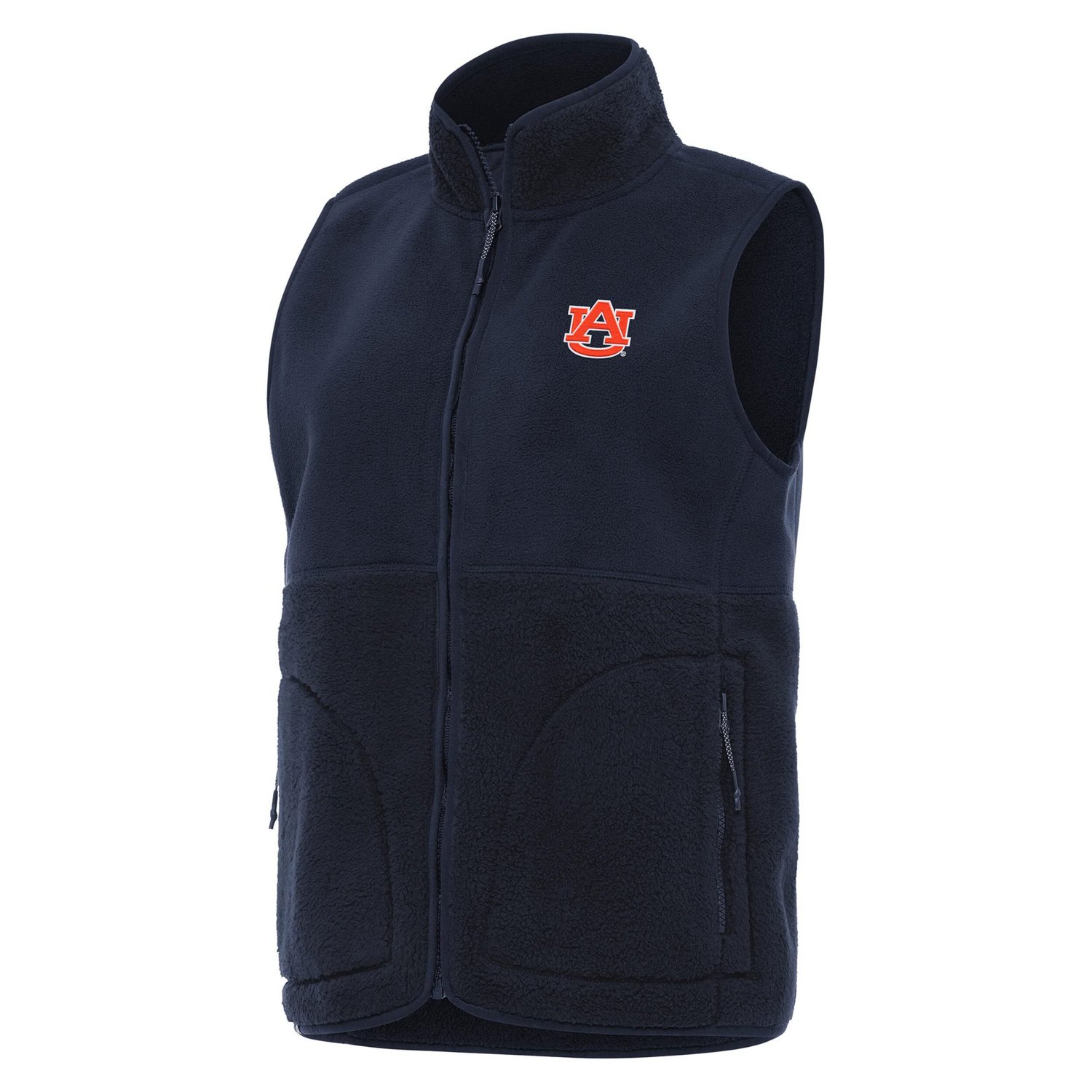 Antigua Auburn Tigers Nostalgic Full-Zip Vest | Academy