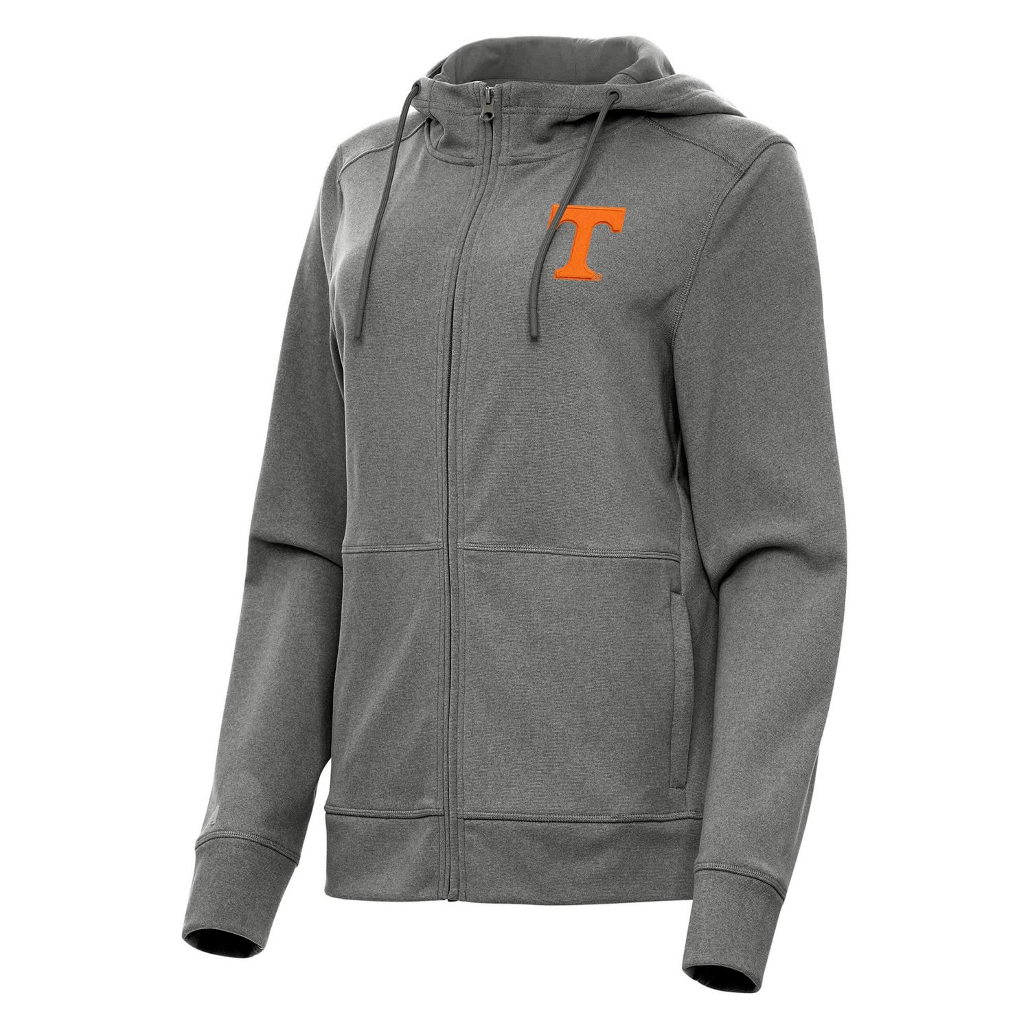 Antigua Heather Tennessee Volunteers Seeker Full-Zip Hoodie | Academy