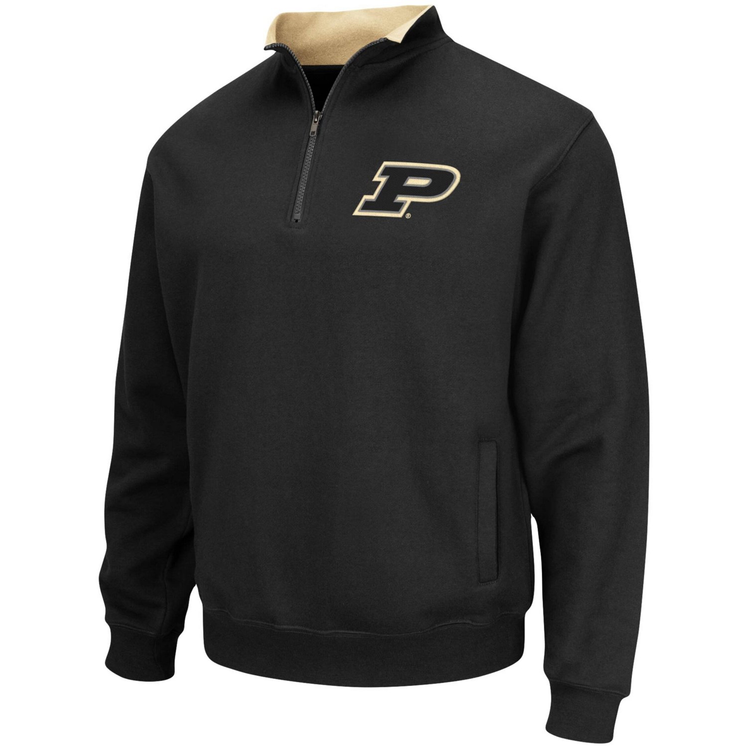 Colosseum Purdue Boilermakers Big Tall Tortugas Quarter-Zip Jacket ...