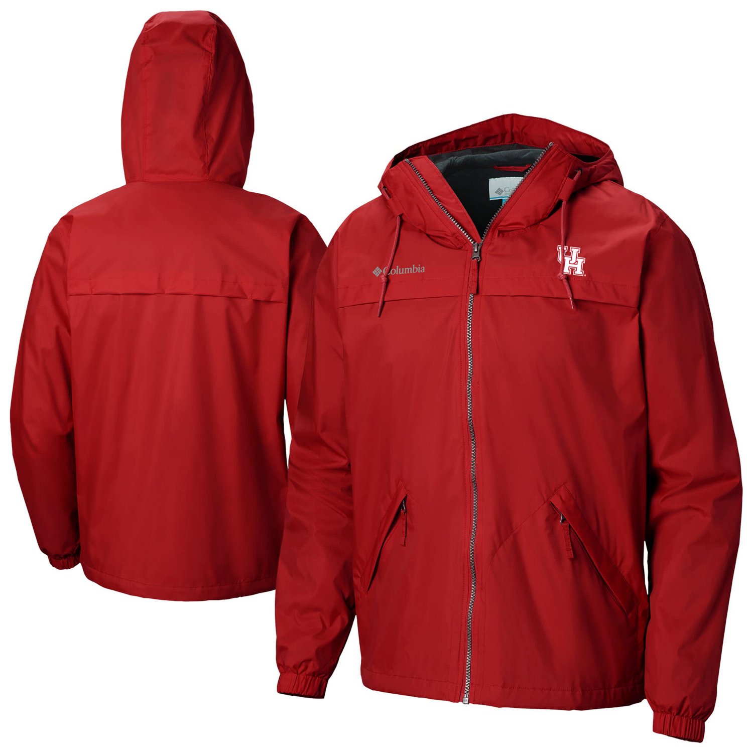 Columbia Houston Cougars Oroville Creek Lined Omni-Tech Full-Zip Jacket ...
