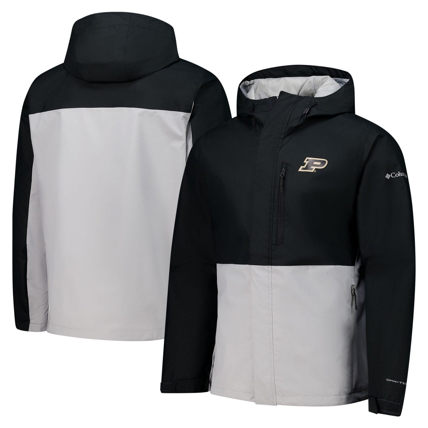 Columbia Purdue Boilermakers Field Bound Omni-Tech Full-Zip Jacket ...