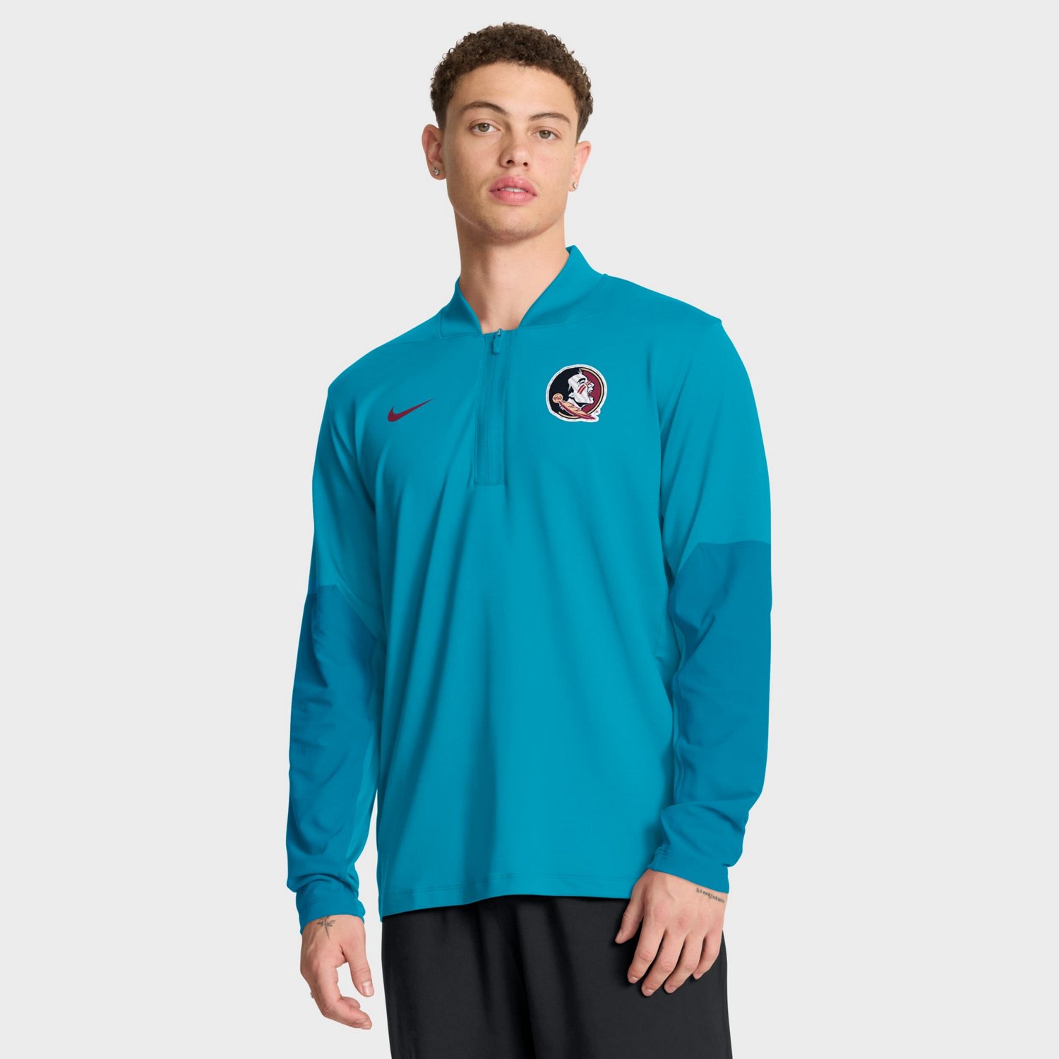 Nike Florida State Seminoles One Goal Performance Half-Zip Pullover ...
