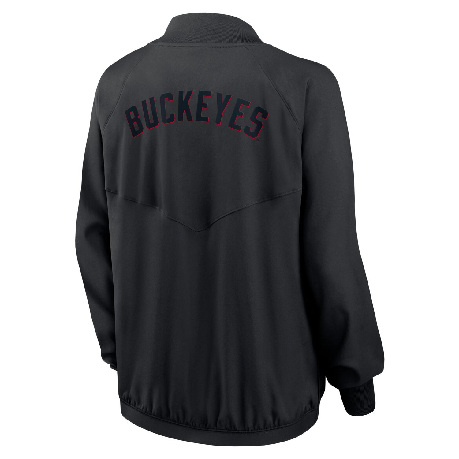 Nike Ohio State Buckeyes Raglan Full-Zip Bomber Jacket | Academy