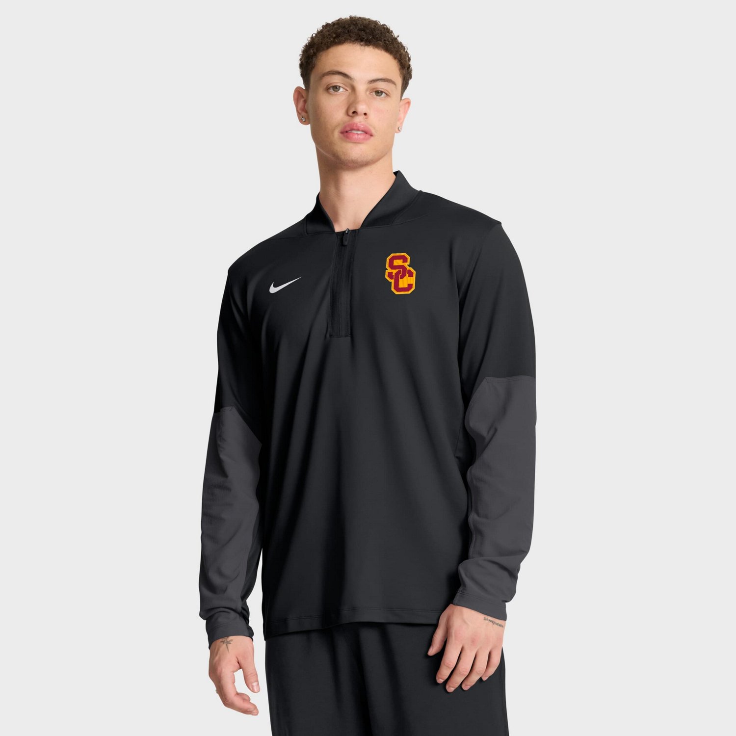 Nike USC Trojans One Goal Performance Half-Zip Pullover | Academy
