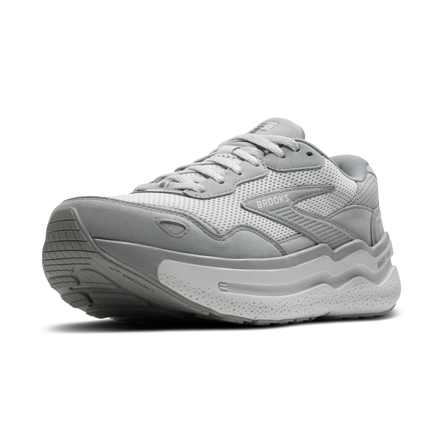 Brooks M Ghost Max 2 Suede | Free Shipping at Academy