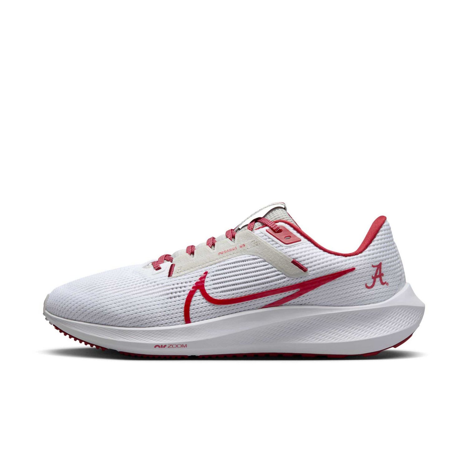 Nike Adults' Alabama Crimson Tide Zoom Pegasus 40 Running Shoe | Academy