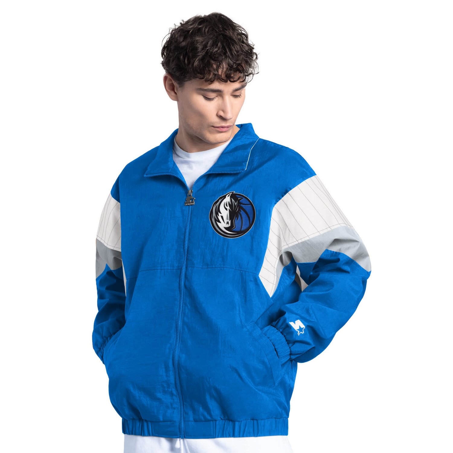 Starter Dallas Mavericks Yard Line Full-Zip Jacket | Academy