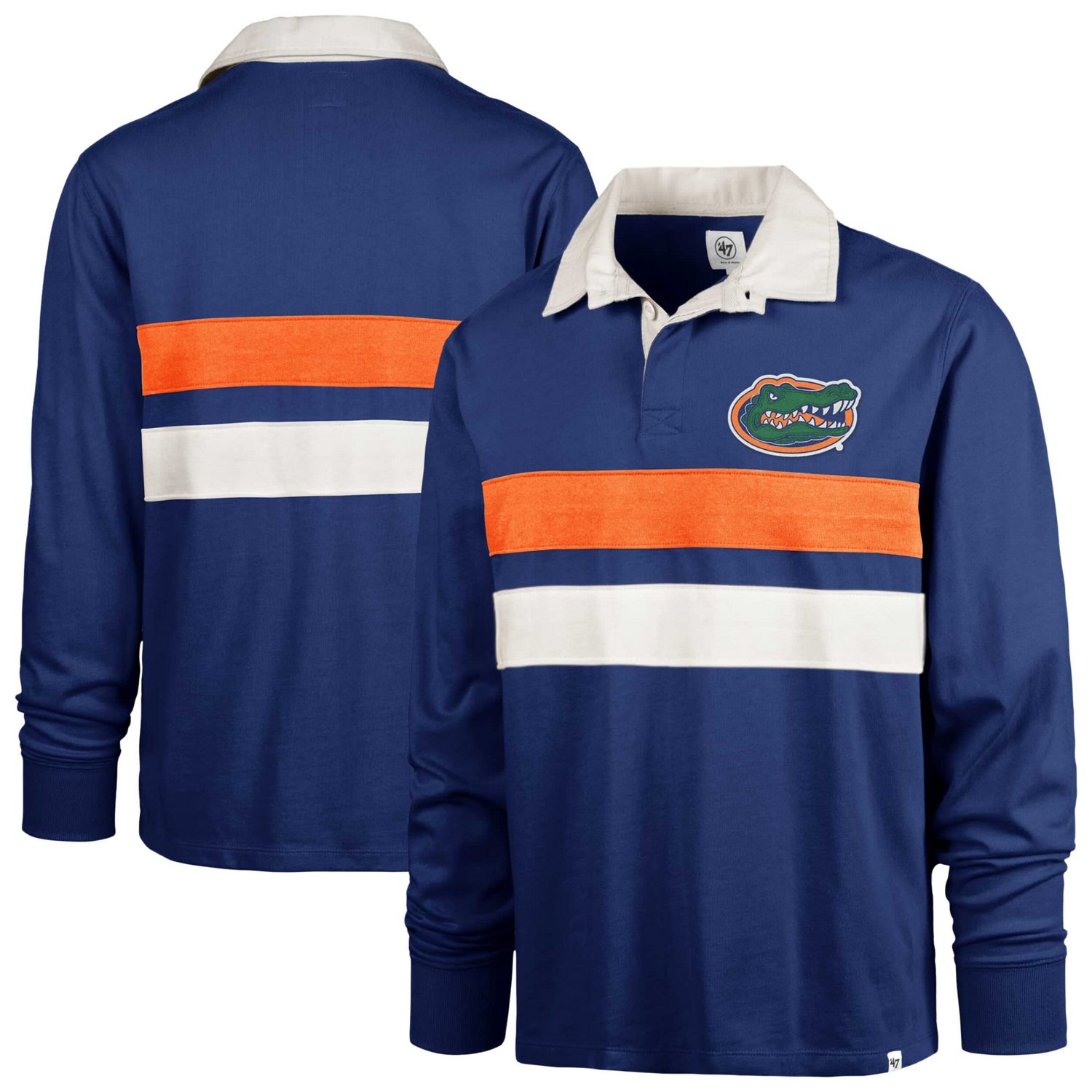 '47 Florida Gators Clubhouse Knox Thames Long Sleeve Rugby Polo | Academy