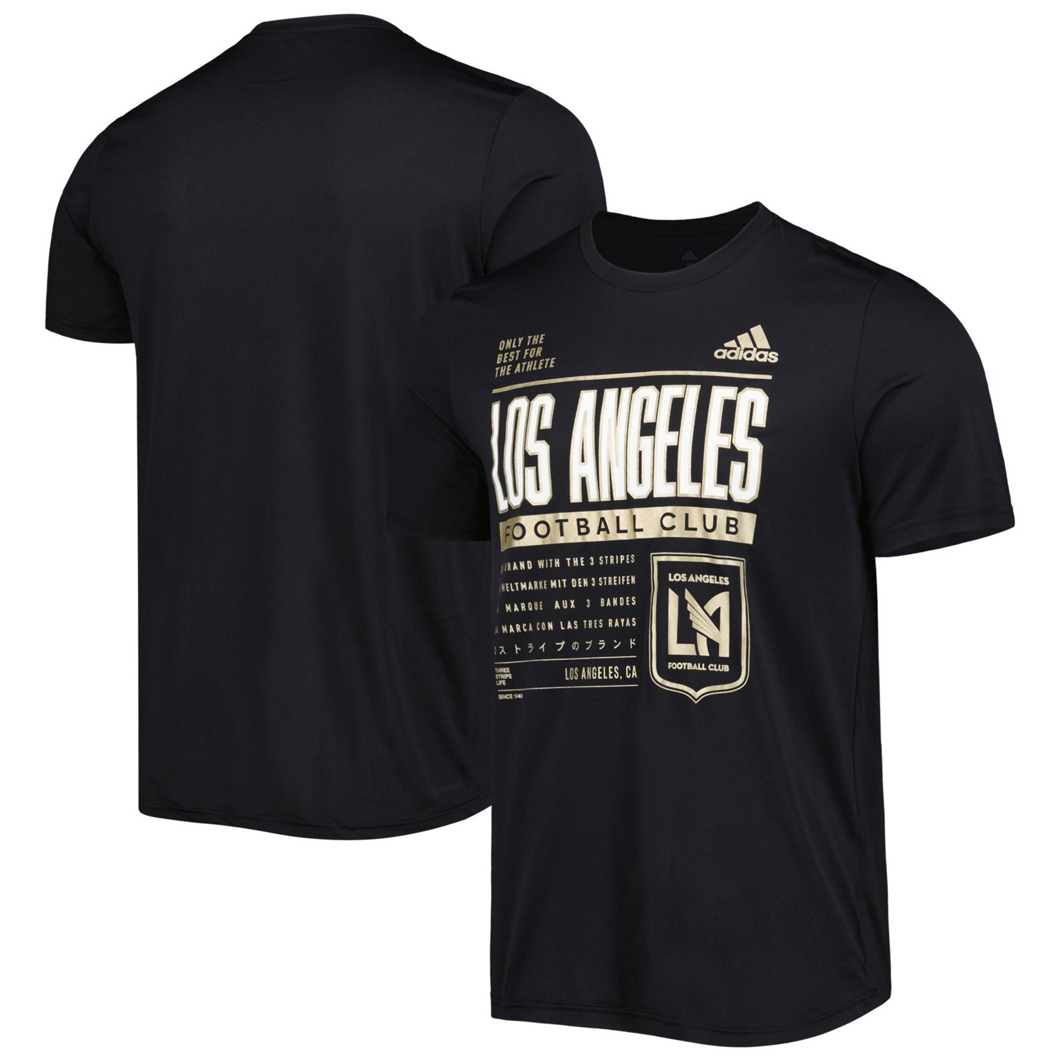 adidas LAFC Club DNA Performance T-Shirt | Academy