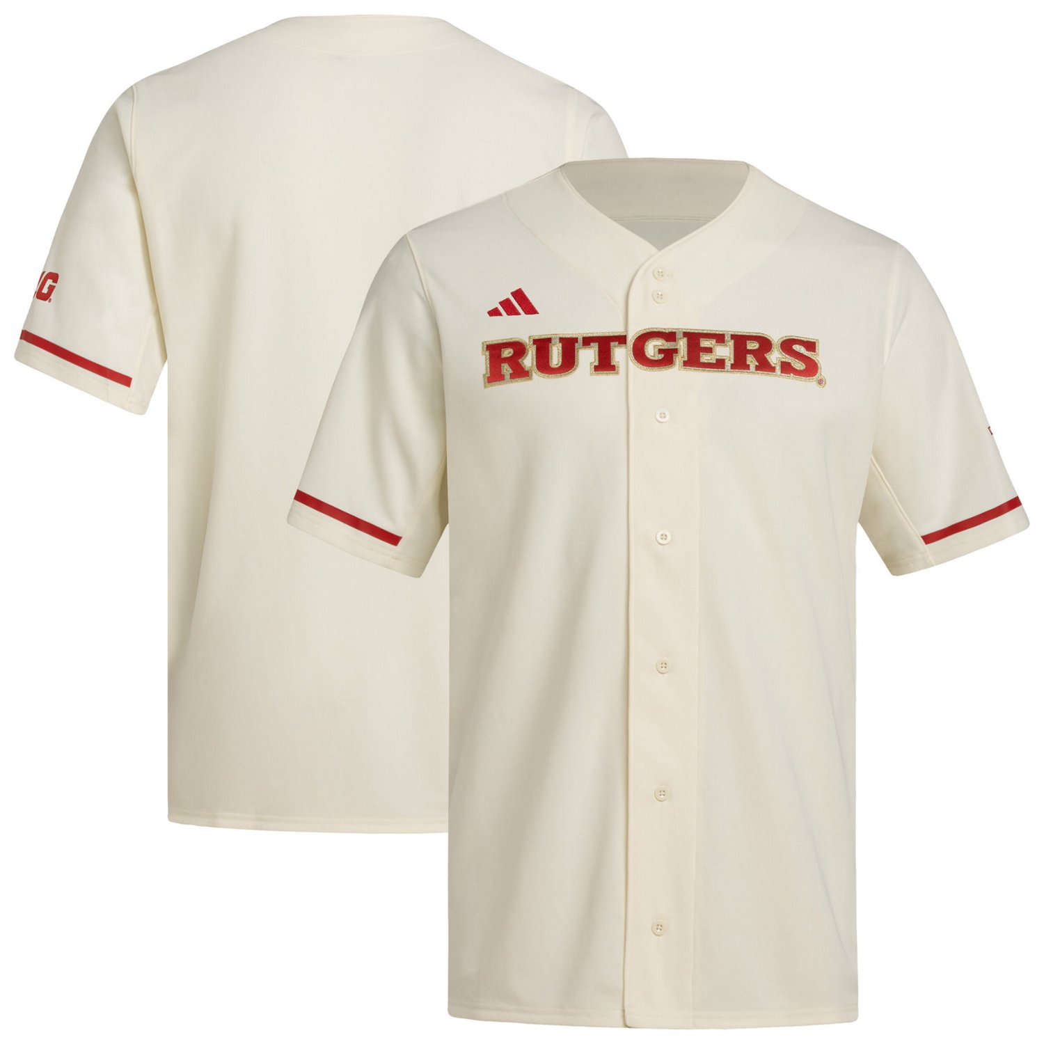 adidas Rutgers Scarlet Knights Replica Baseball Jersey | Academy