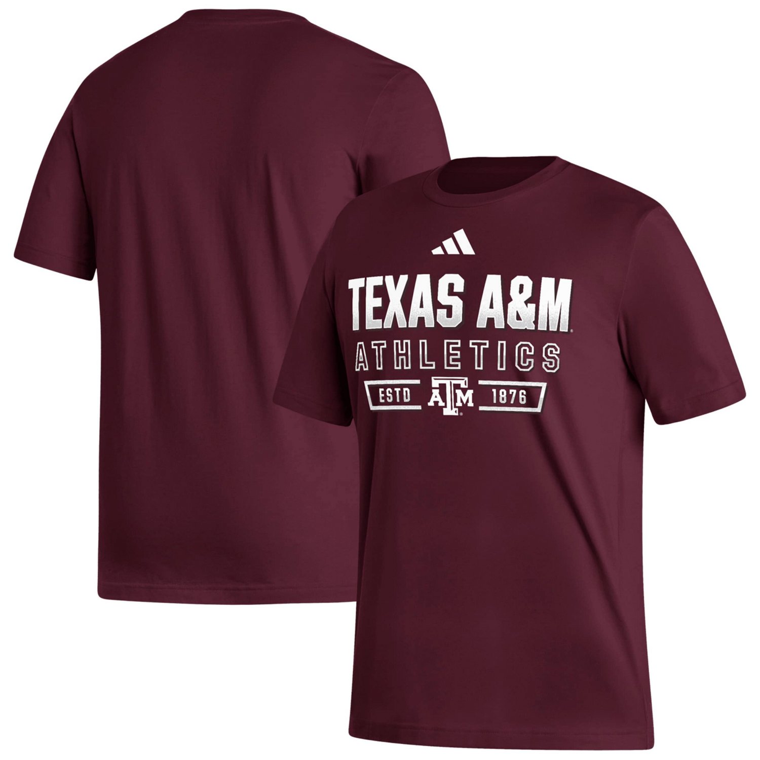 adidas Texas AM Aggies Head of Class Fresh T-Shirt | Academy