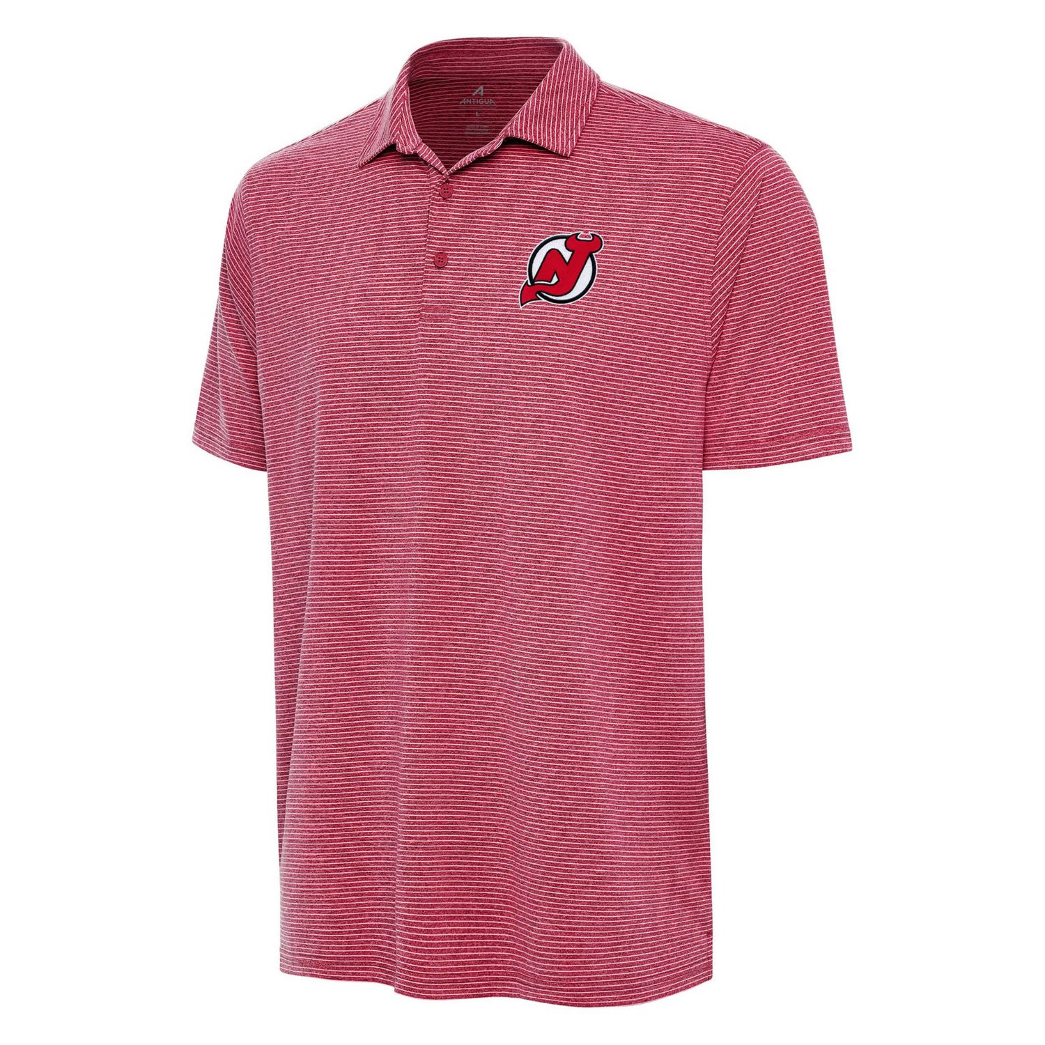 Antigua Heather New Jersey Devils Scheme Polo | Academy