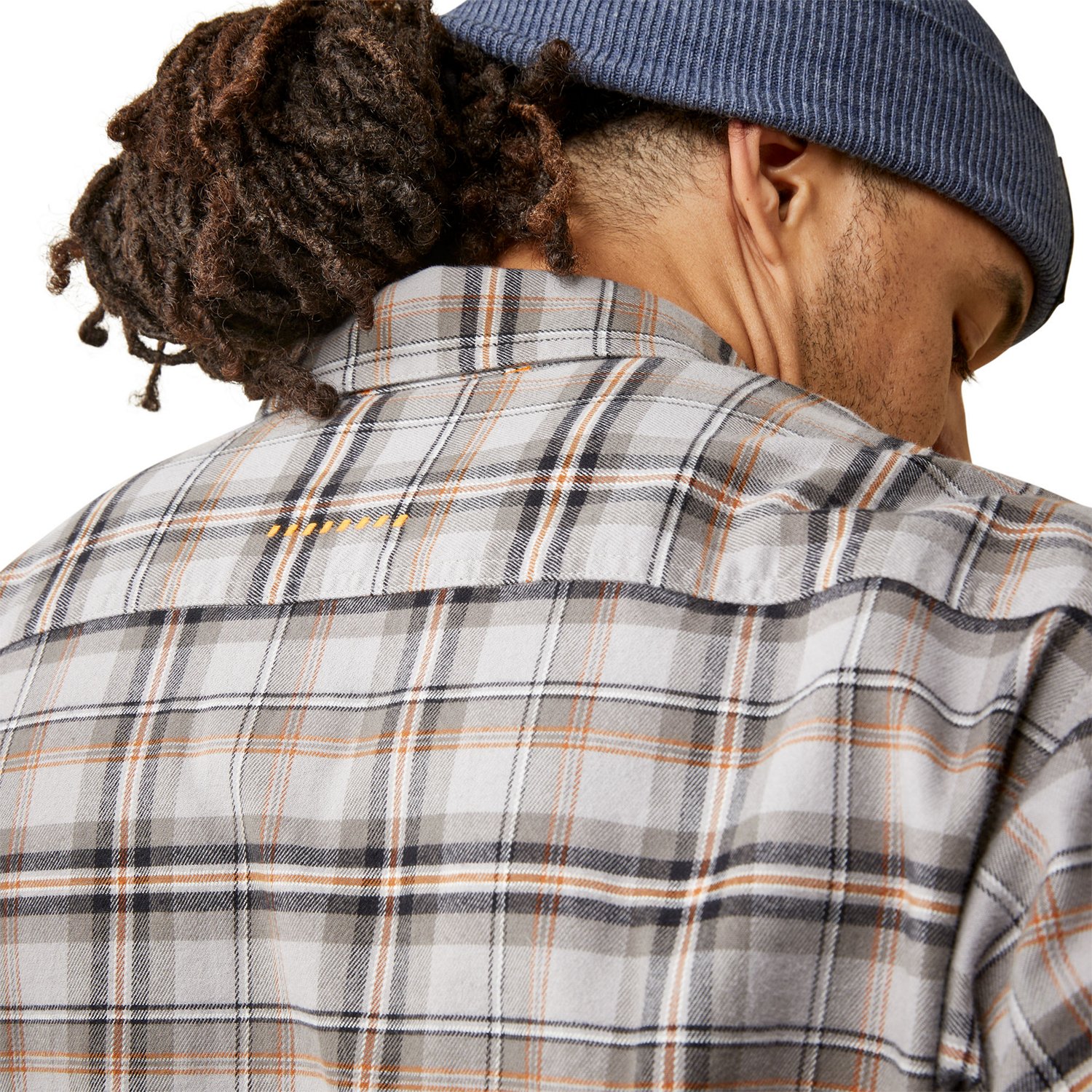 Ariat Men's Rebar Flannel DuraStretch Work Shirt | Academy