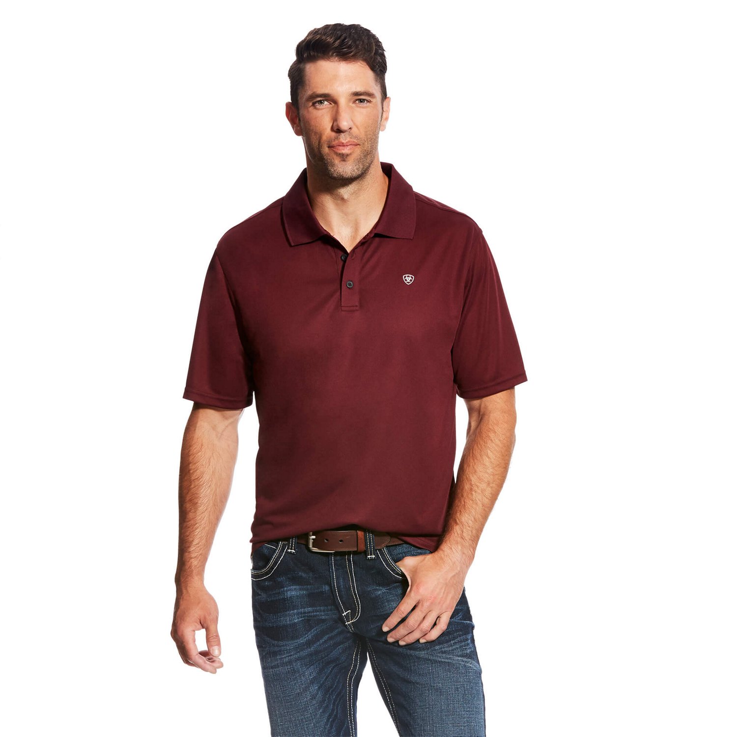 Ariat Men's TEK Polo Shirt | Free Shipping at Academy