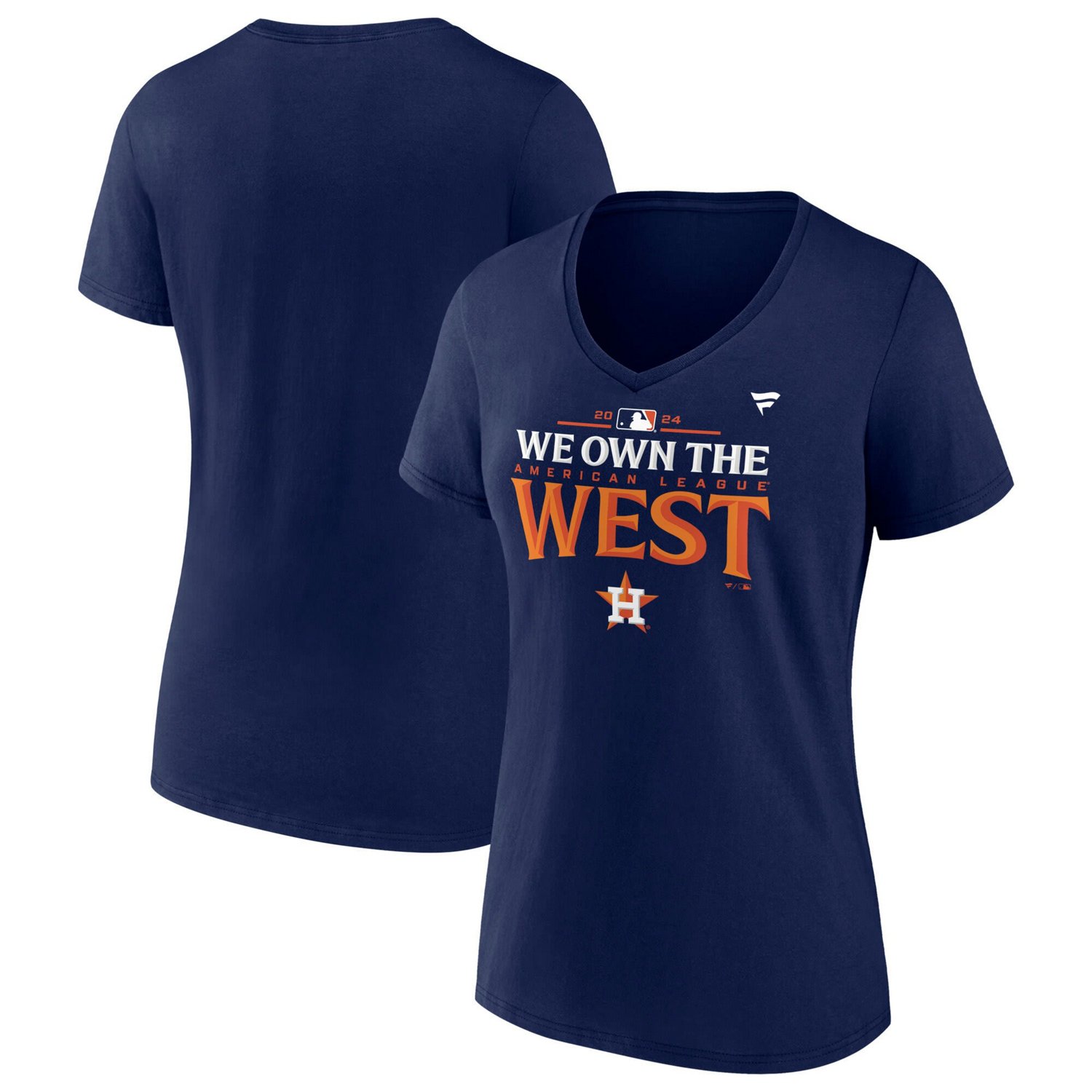 ASTROS NAVY MLB 24 WOMEN'S DIVISION CHAMPIONS LOCKER ROOM TEE | Academy