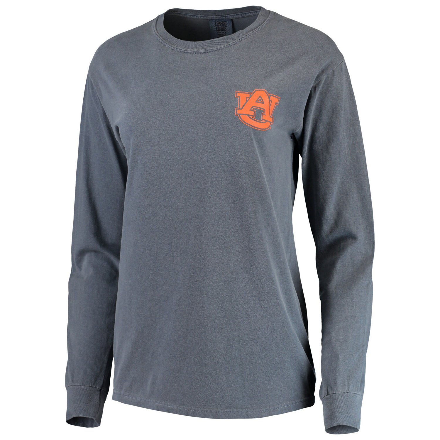 Auburn Tigers Comfort Colors Campus Skyline Long Sleeve Oversized T ...