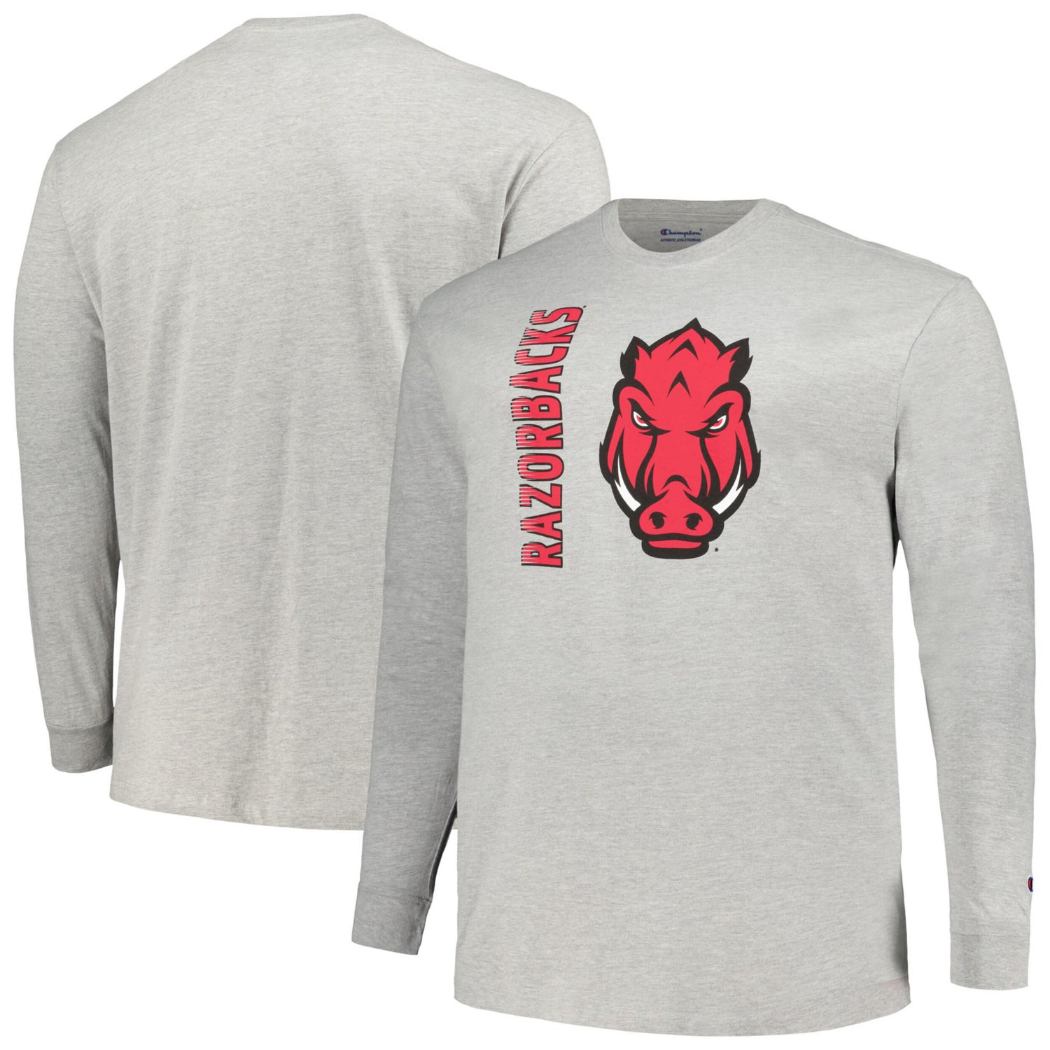 Champion Arkansas Razorbacks Big Tall Mascot Long Sleeve T-Shirt | Academy