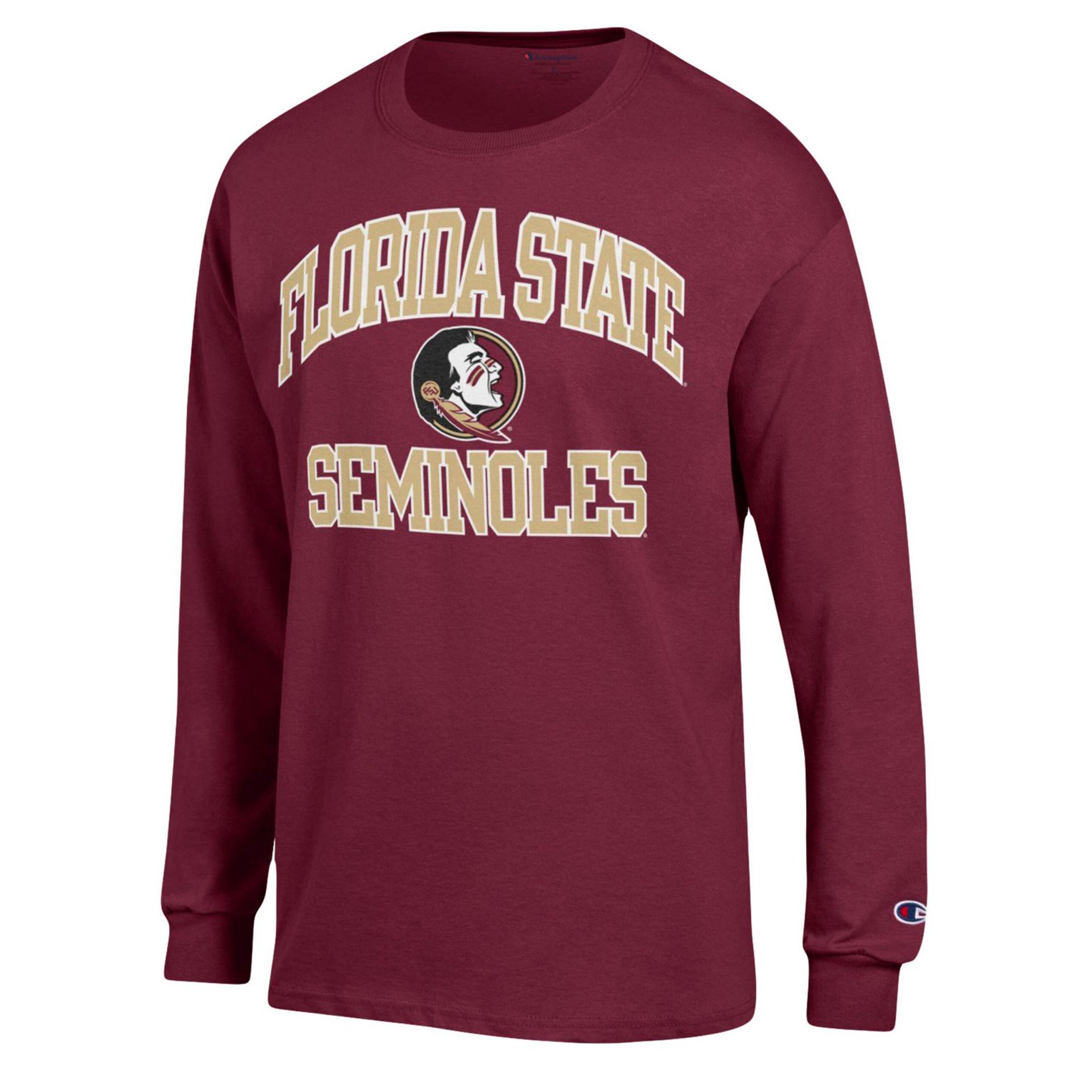 Champion Florida State Seminoles High Motor Long Sleeve T-Shirt | Academy