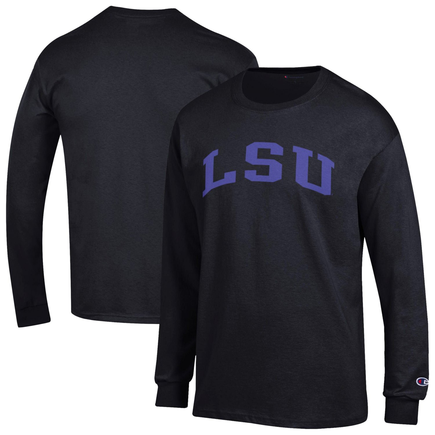 Champion LSU Tigers Basic Arch Long Sleeve T-Shirt | Academy