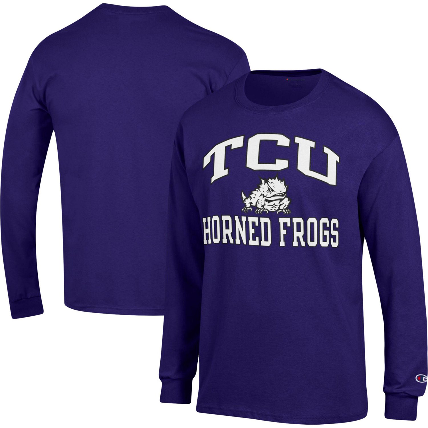 Champion TCU Horned Frogs High Motor Long Sleeve T-Shirt | Academy