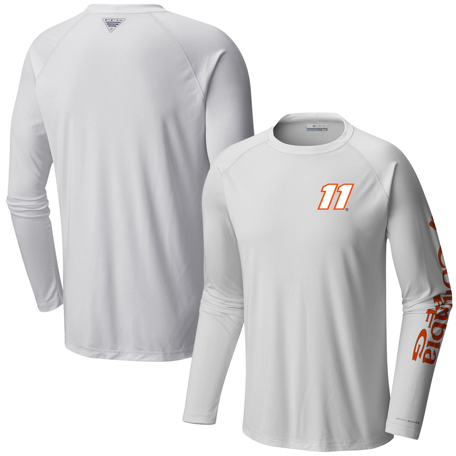 Columbia Denny Hamlin Terminal Tackle Omni-Shade Long Sleeve T-Shirt ...