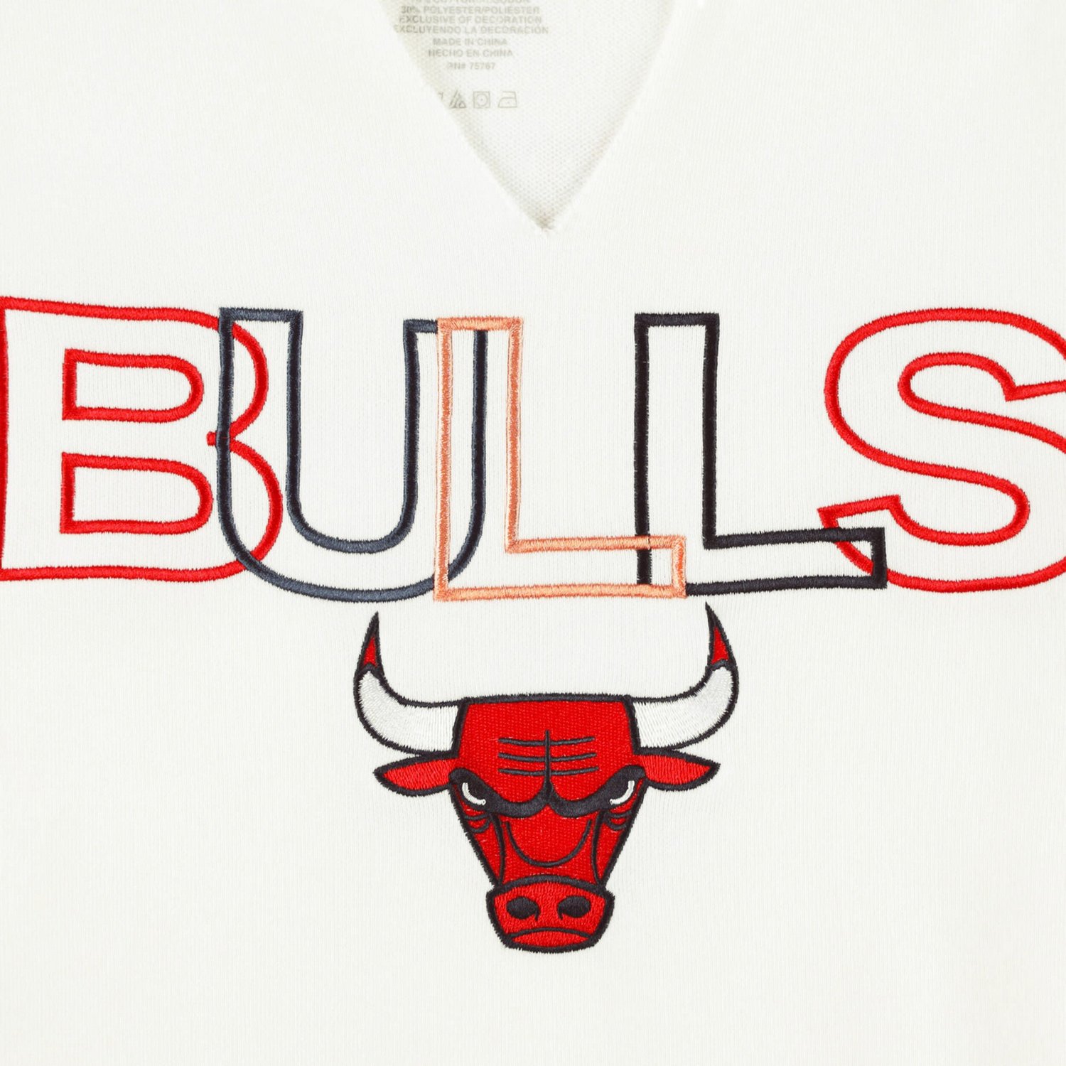 Concepts Sport Chicago Bulls Sunray Notch Neck Long Sleeve T-Shirt ...
