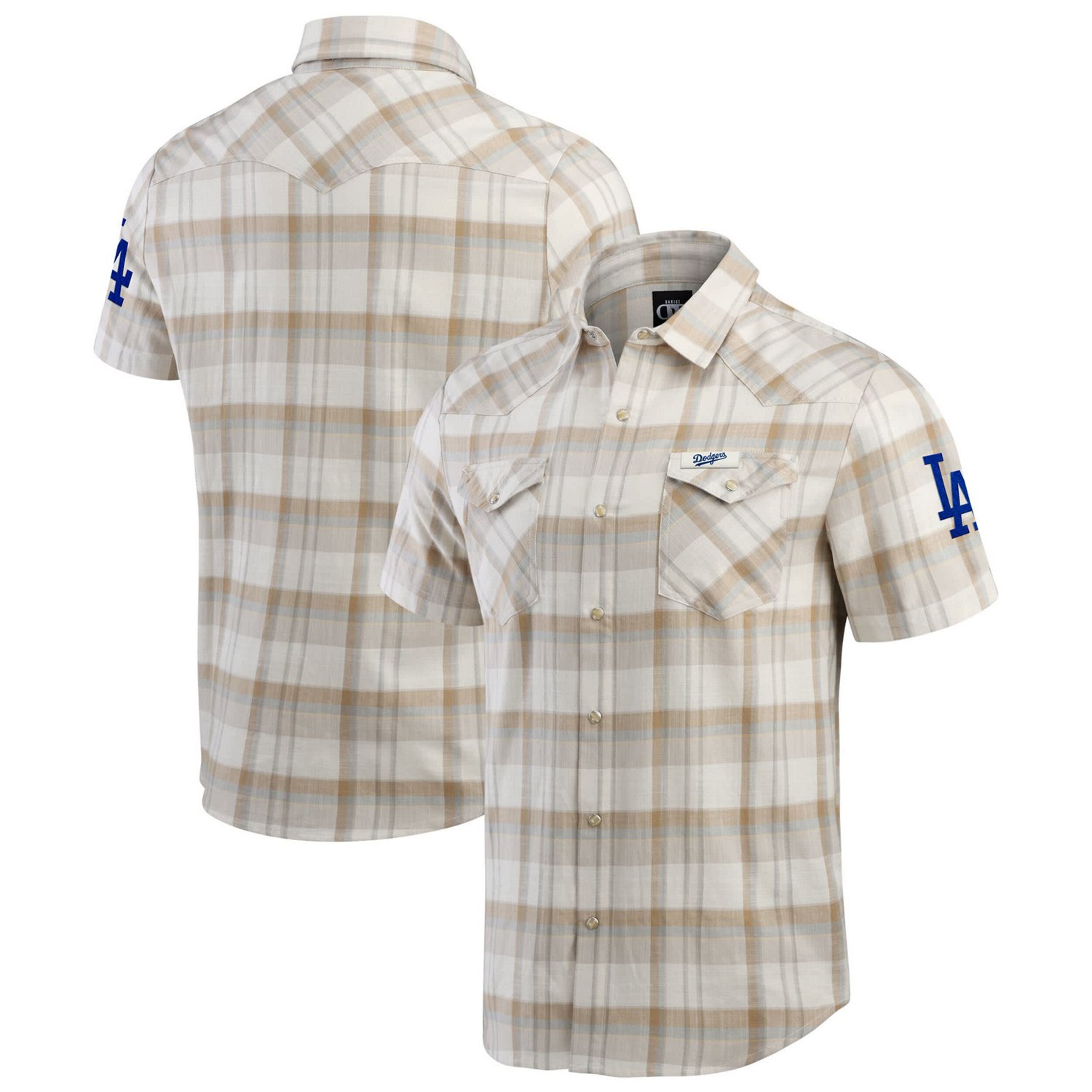 Darius Rucker Collection by Fanatics Los Angeles Dodgers Plaid Full ...