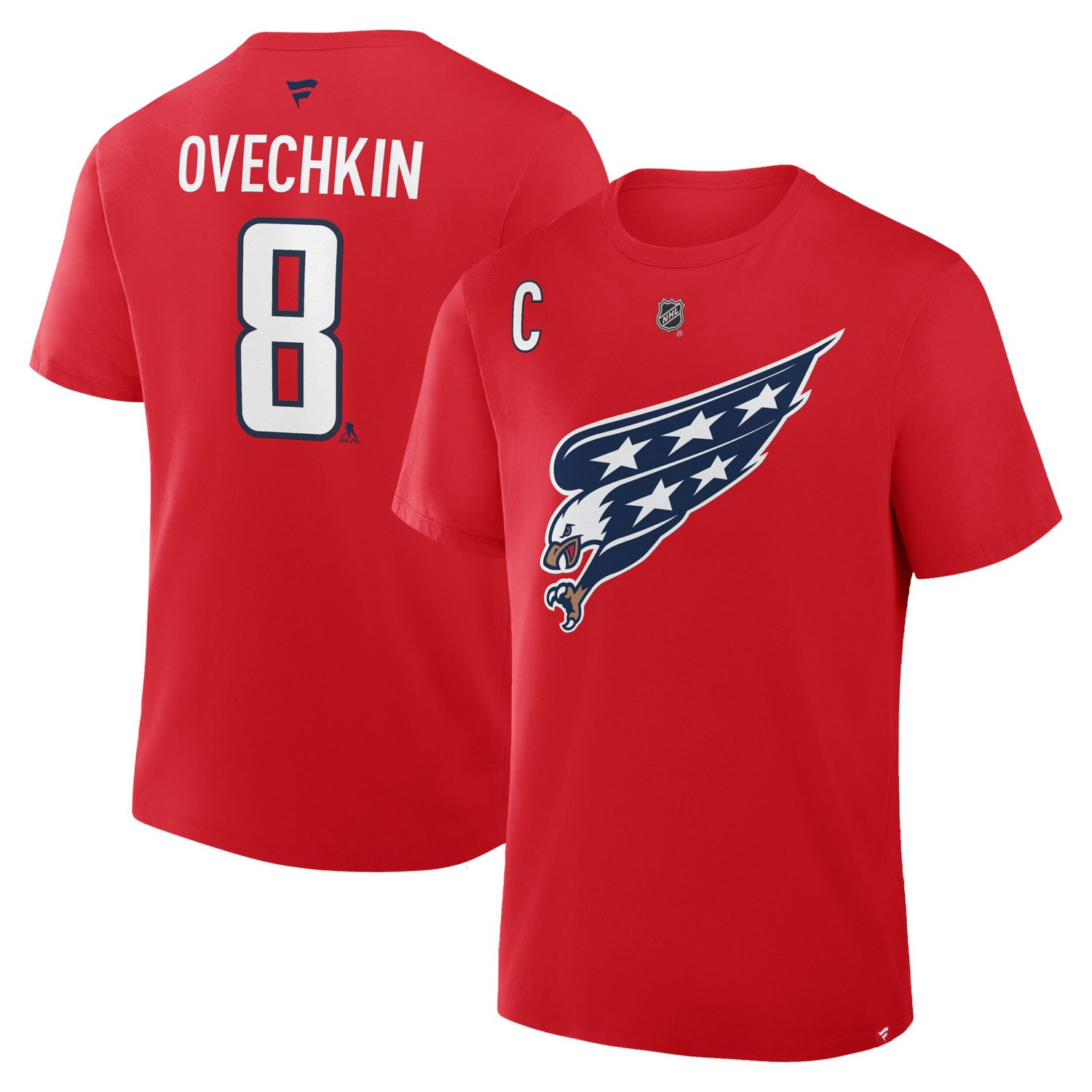 Fanatics Alexander Ovechkin Washington Capitals Authentic Stack Name ...