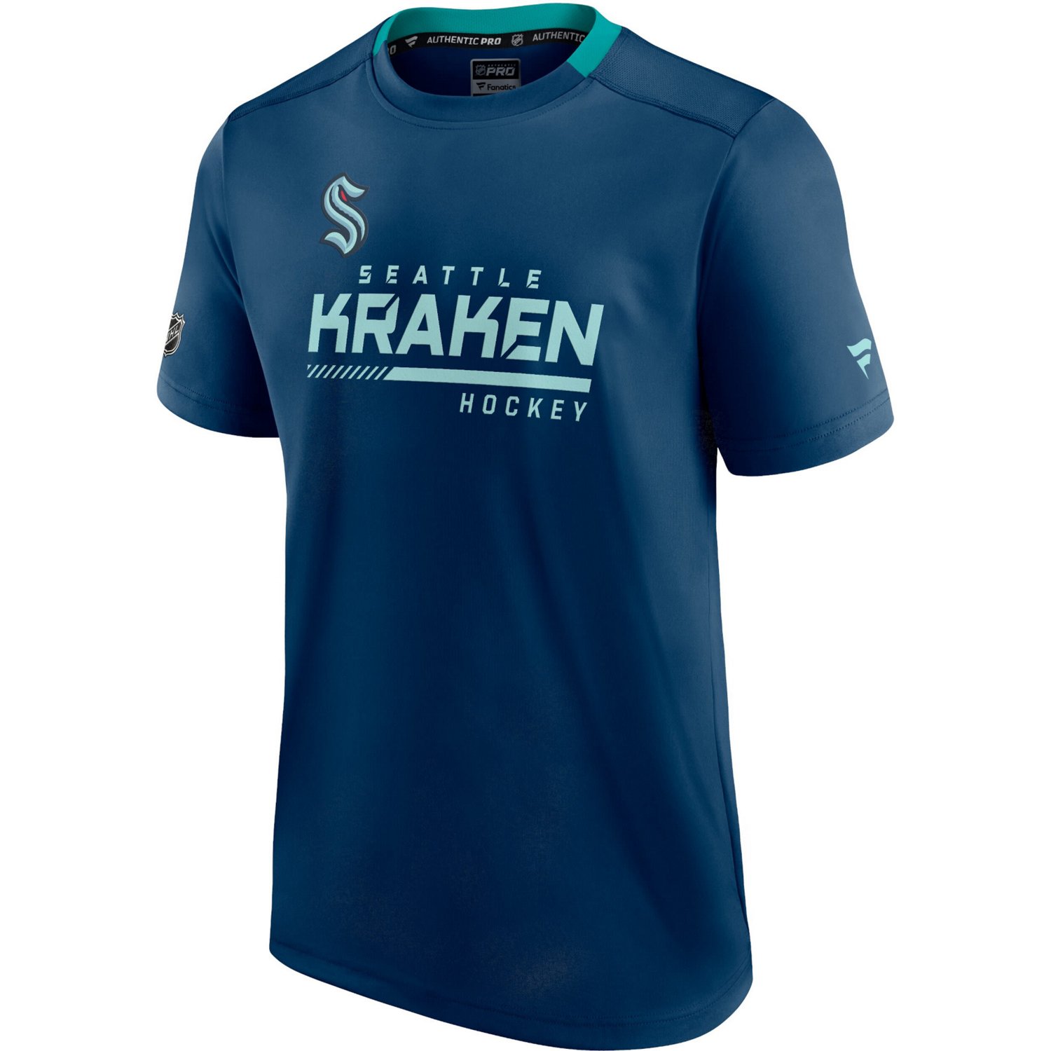 Fanatics Branded Deep Sea Seattle Kraken Authentic Pro Locker Room T-Shirt | Academy