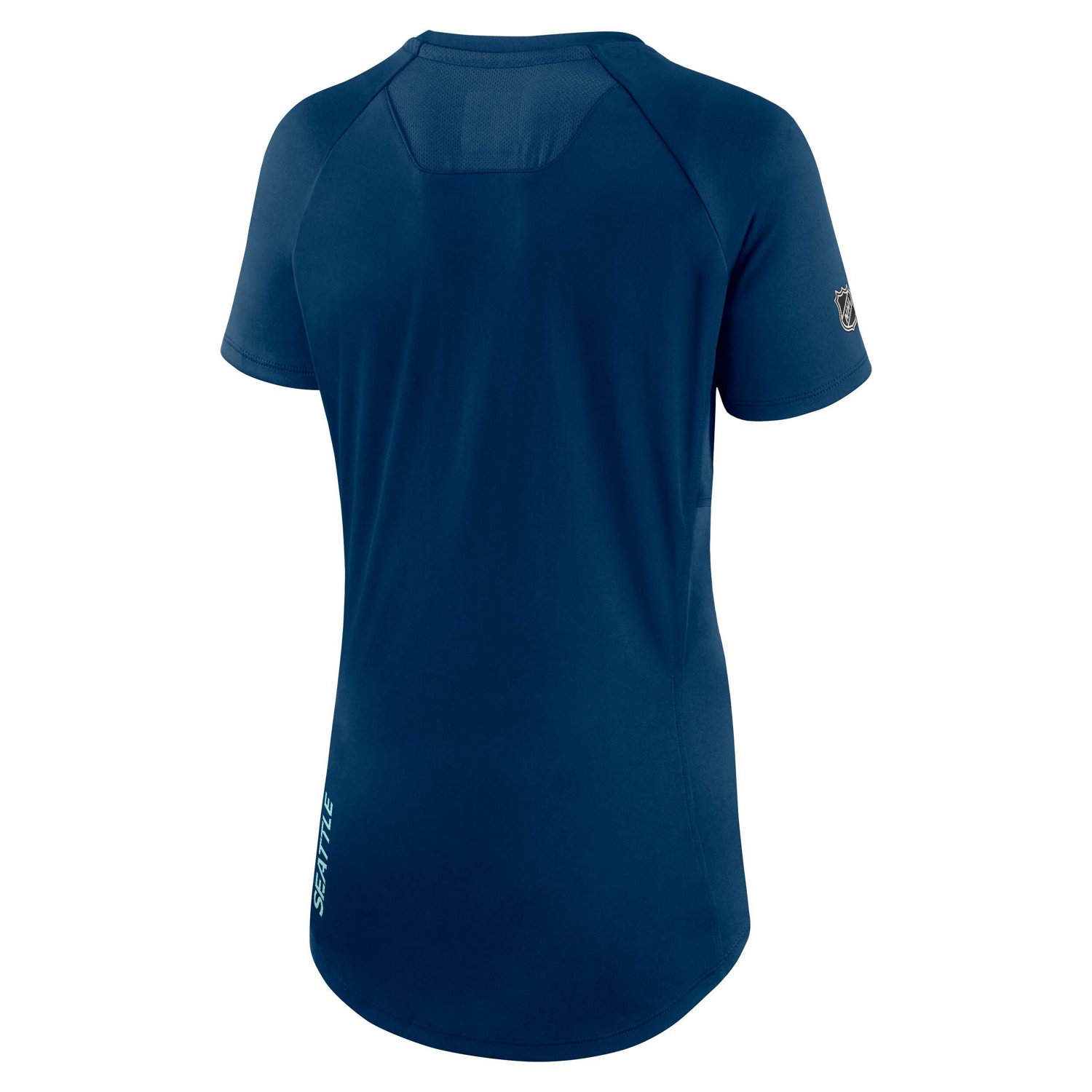 Fanatics Branded Deep Sea Seattle Kraken Authentic Pro Rink Raglan Tech T-Shirt | Academy