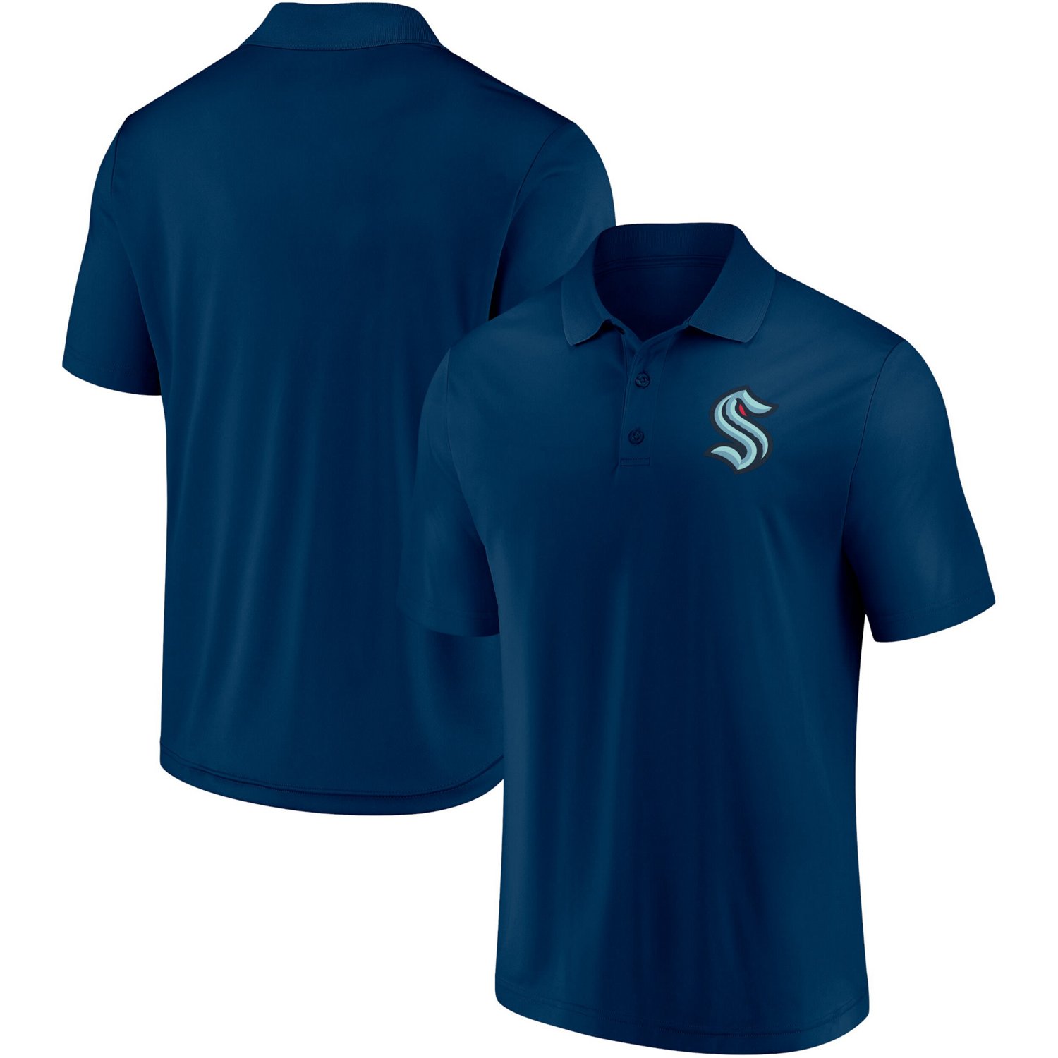 Fanatics Branded Deep Sea Seattle Kraken Winning Streak Polo | Academy