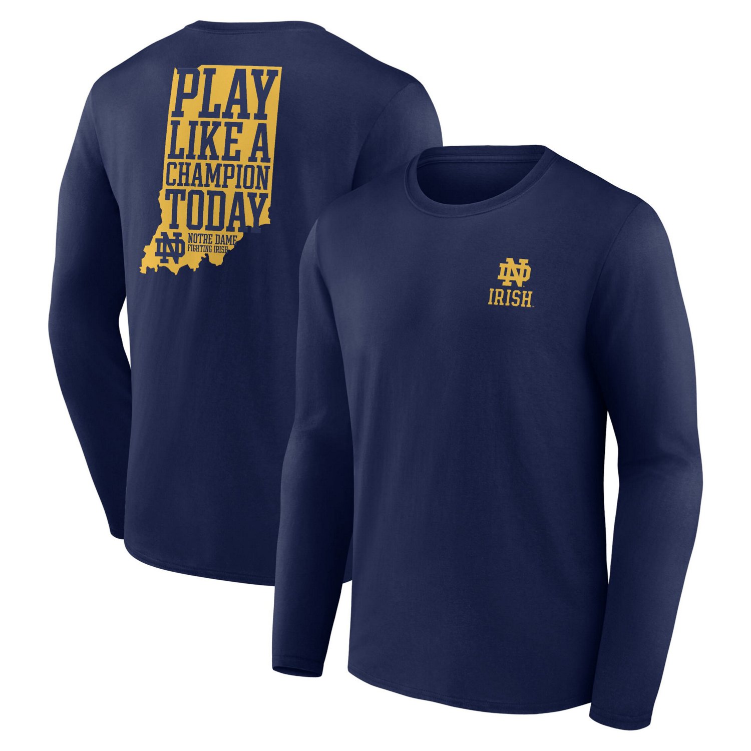 Fanatics Branded Notre Dame Fighting Irish Hometown Play Like A ...