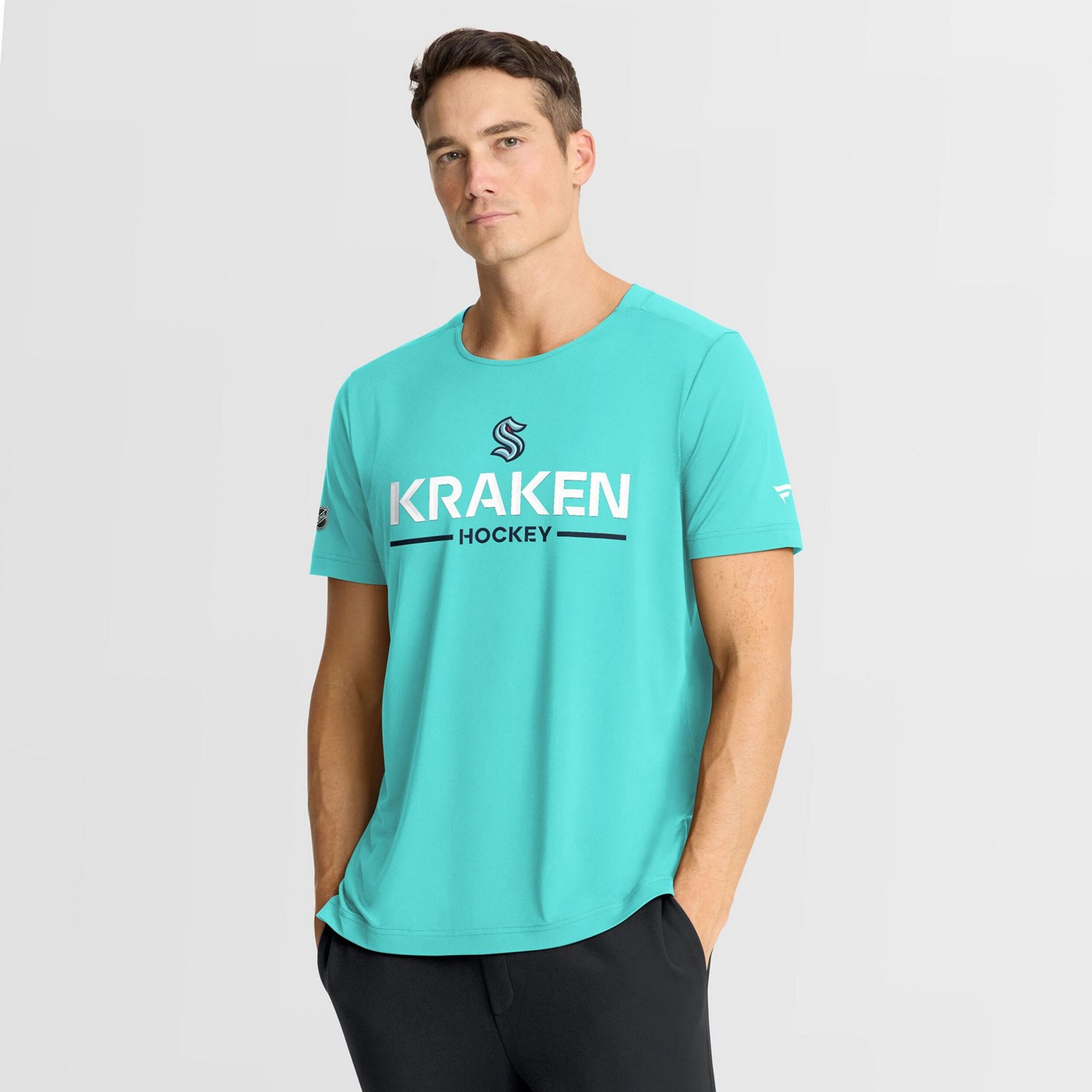 Fanatics Light Seattle Kraken Authentic Pro Rink Tech T-Shirt | Academy