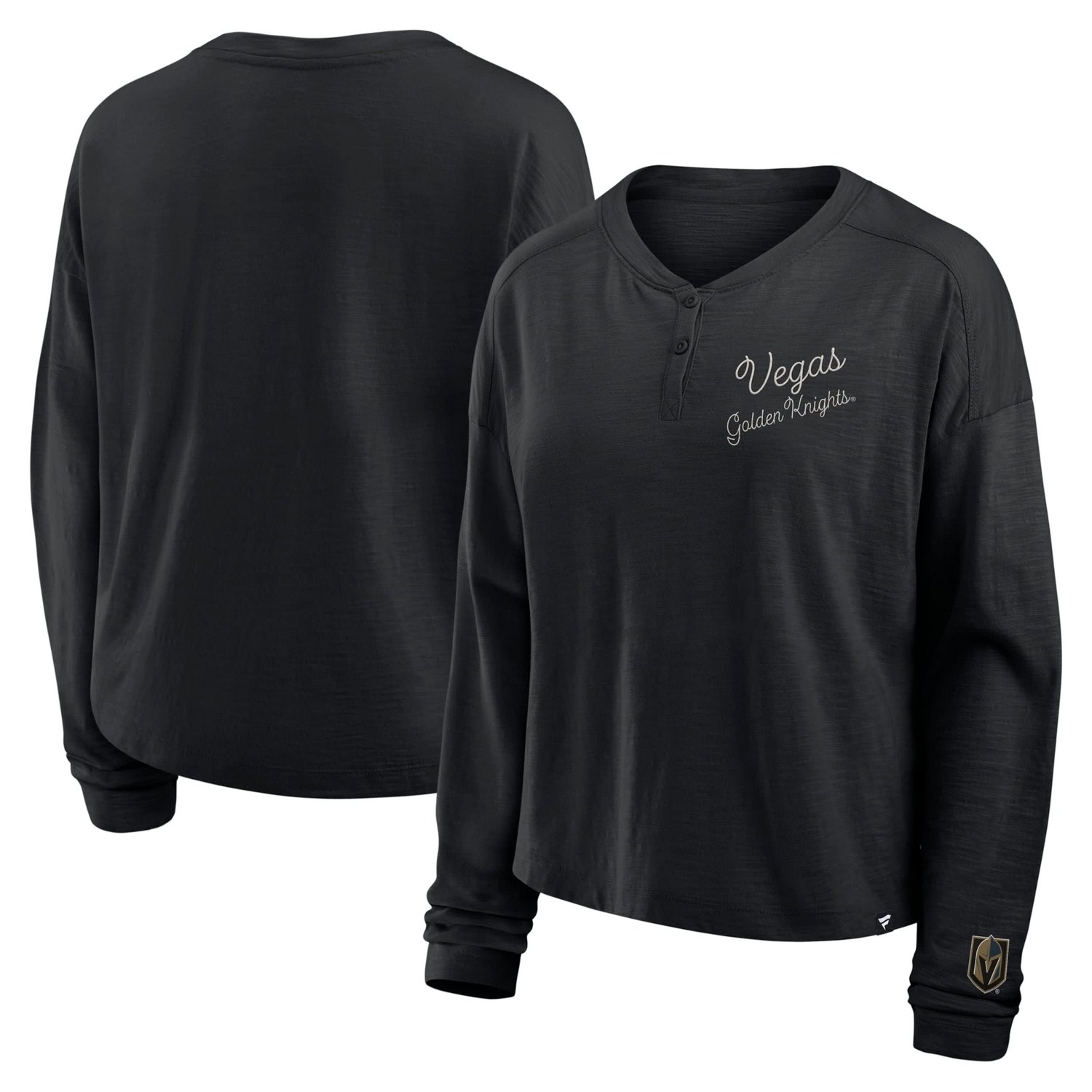 Fanatics Vegas Golden Knights Oversized All Out Effort Long Sleeve ...