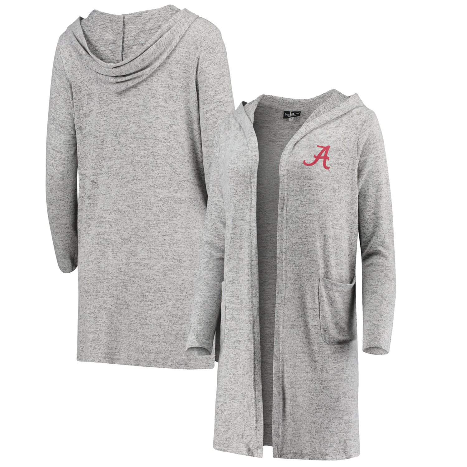 Heathered Gray Alabama Crimson Tide Cuddle Soft Duster Cardigan | Academy