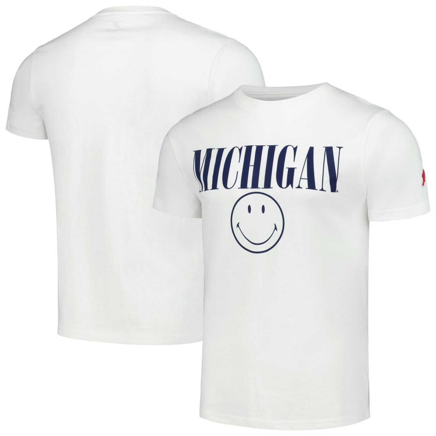 League Collegiate Wear Michigan Wolverines Smiley All American T-Shirt ...