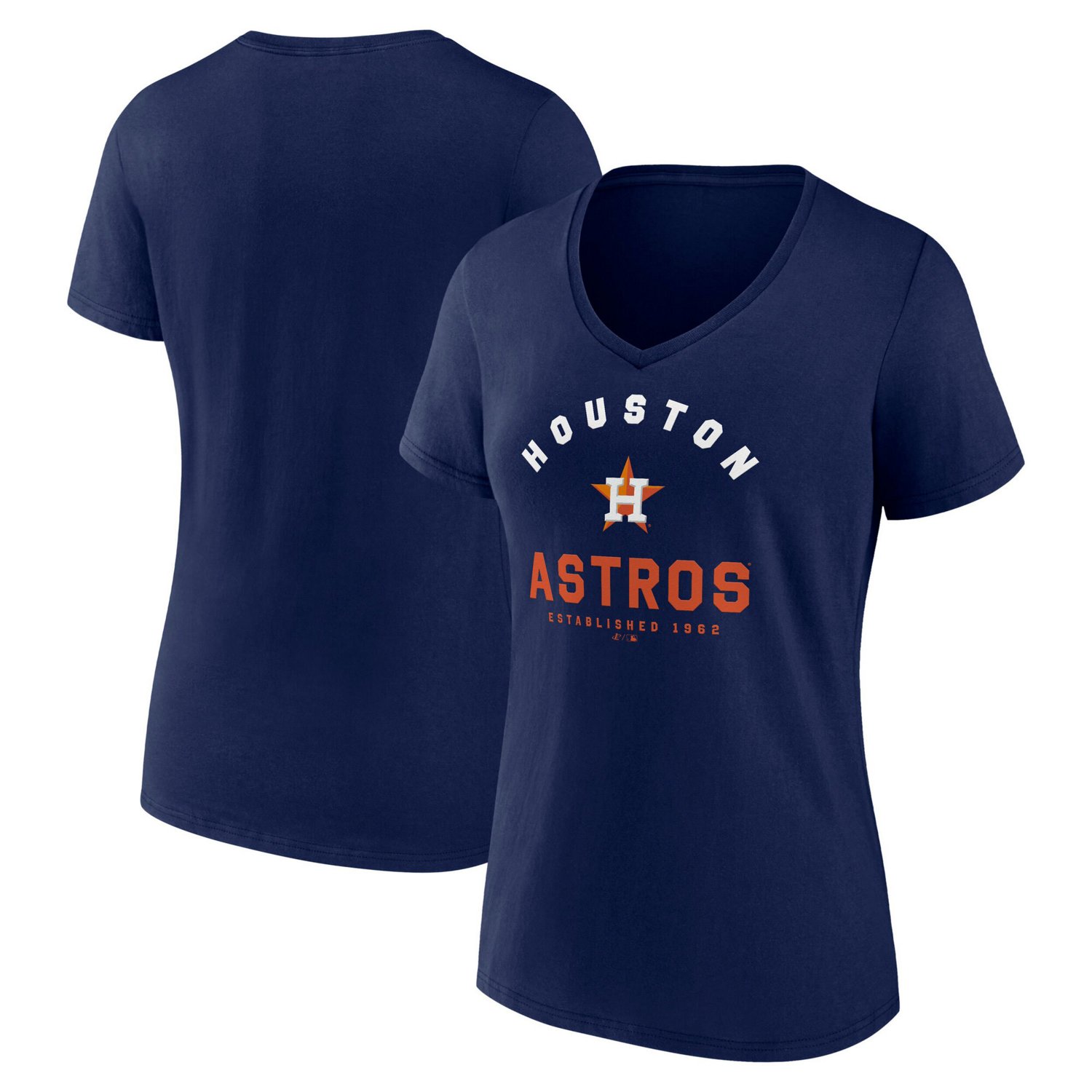 Logo Athletic Houston Astros Unrivaled V-Neck T-Shirt | Academy