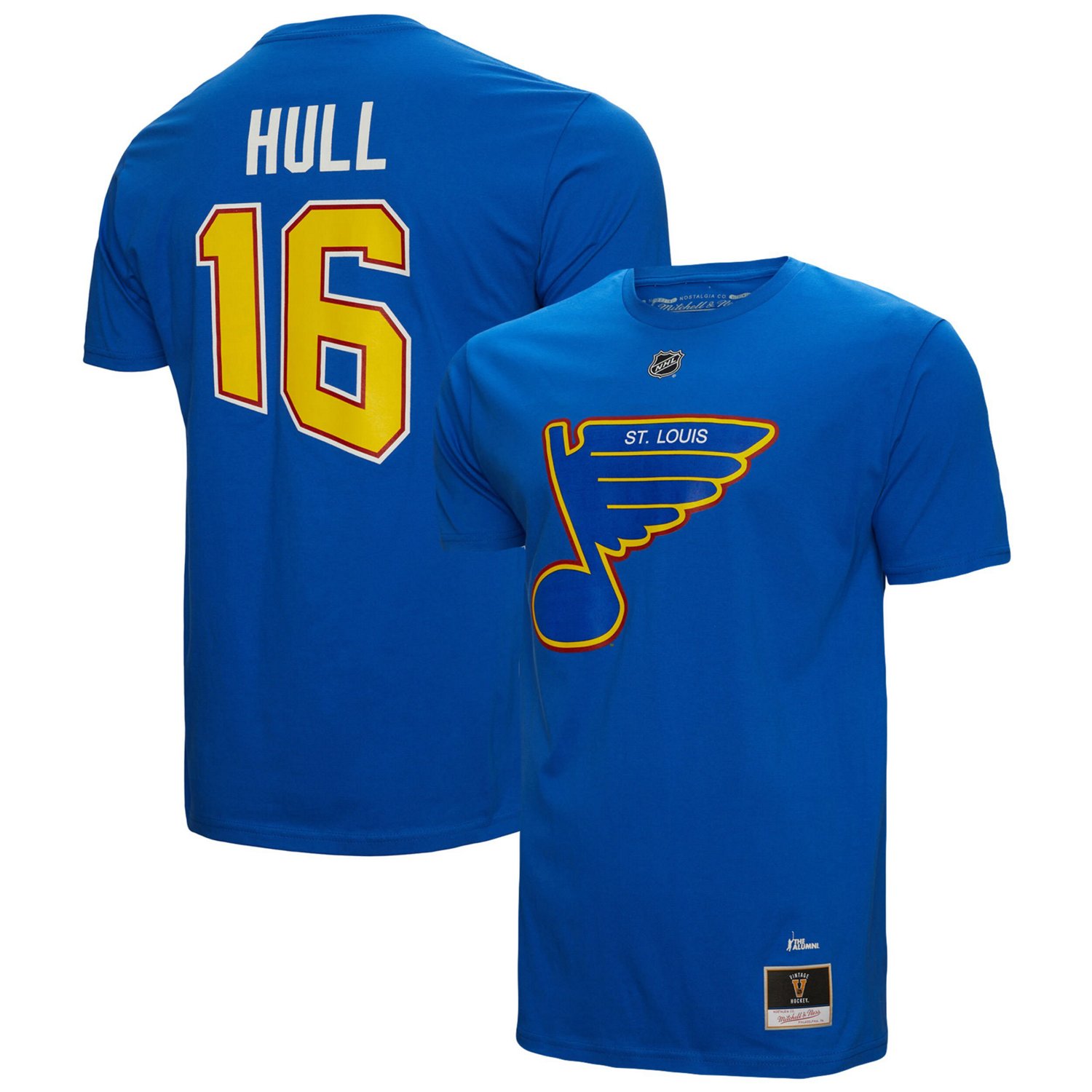 Mitchell Ness Brett Hull St Louis s Name Number T-Shirt | Academy