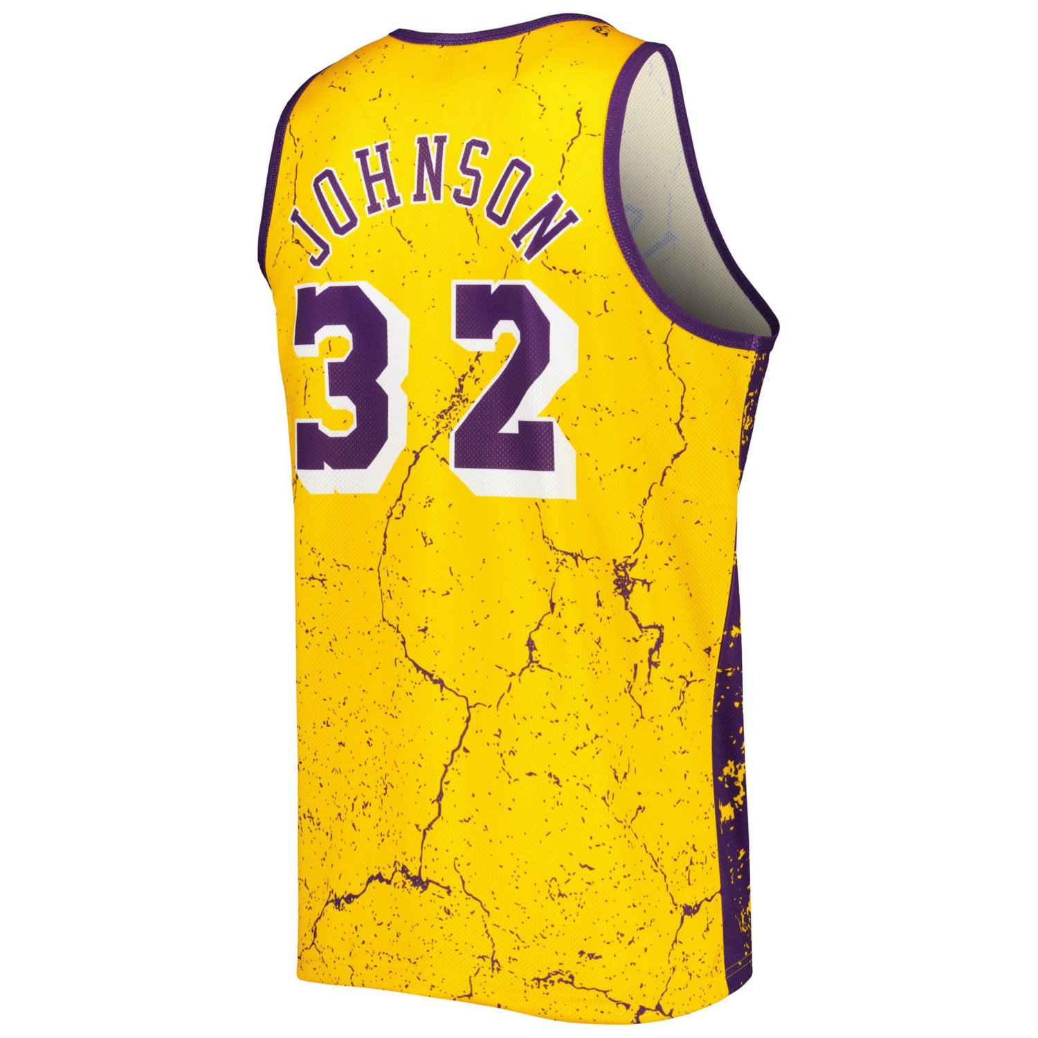 Mitchell Ness Magic Johnson Los Angeles Lakers 1984-85 Hardwood ...