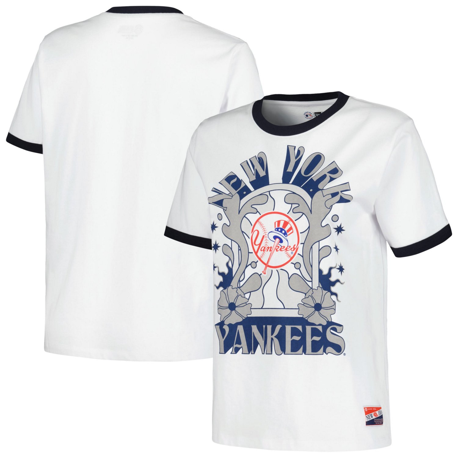New Era New York Yankees Oversized Ringer T-Shirt | Academy