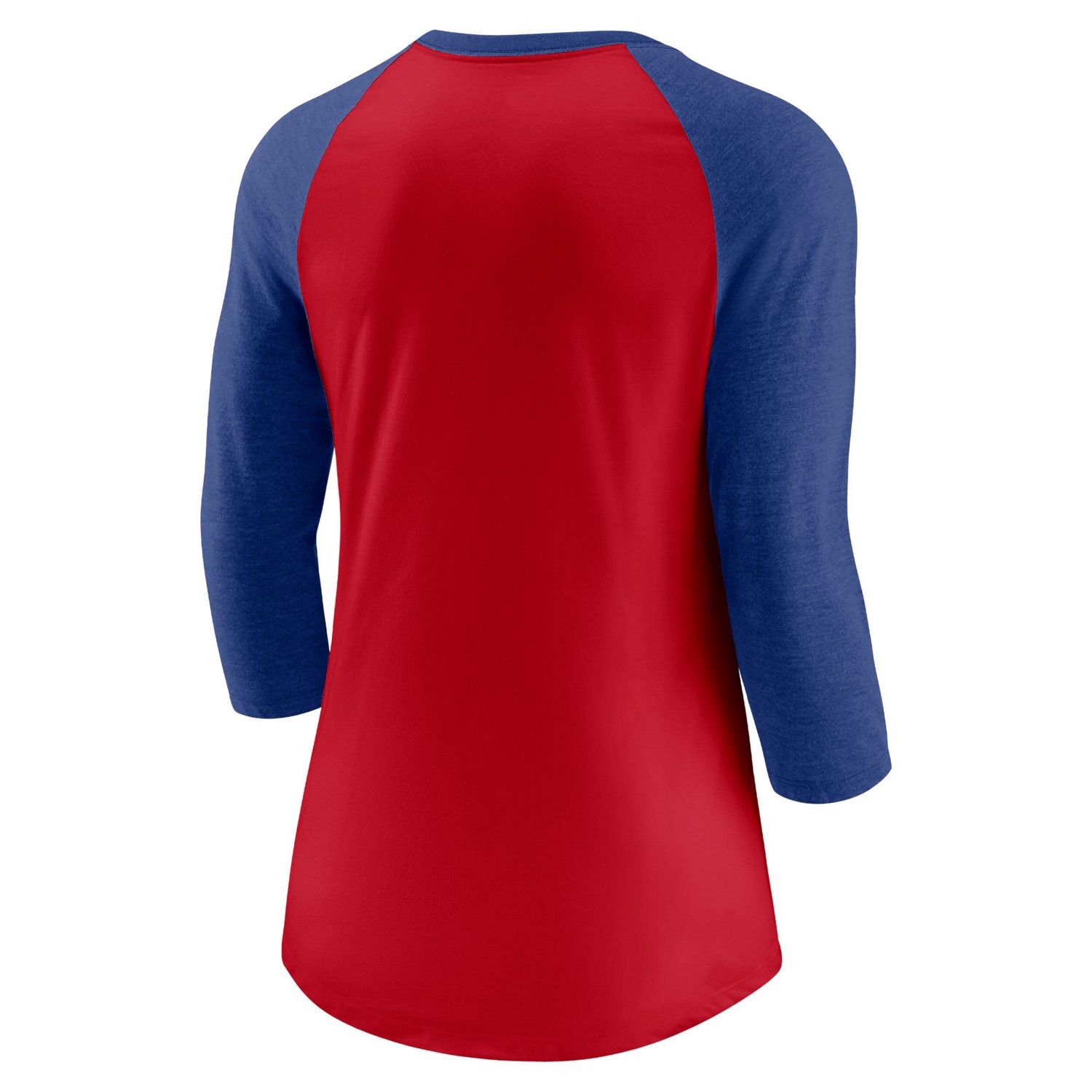 Nike /Royal Texas Rangers Next Up Tri-Blend Raglan 3/4-Sleeve T-Shirt ...